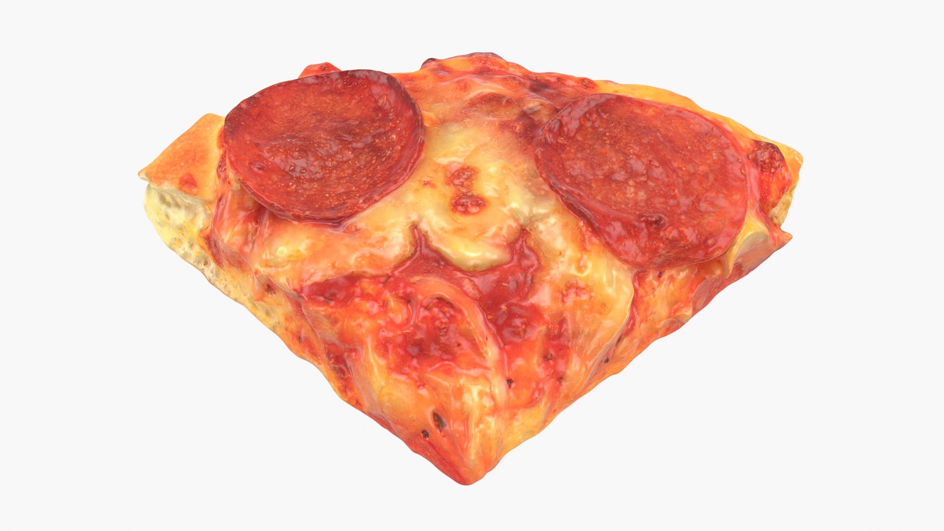 Pepperoni Pizza Slice 3D Model - TurboSquid 2124606