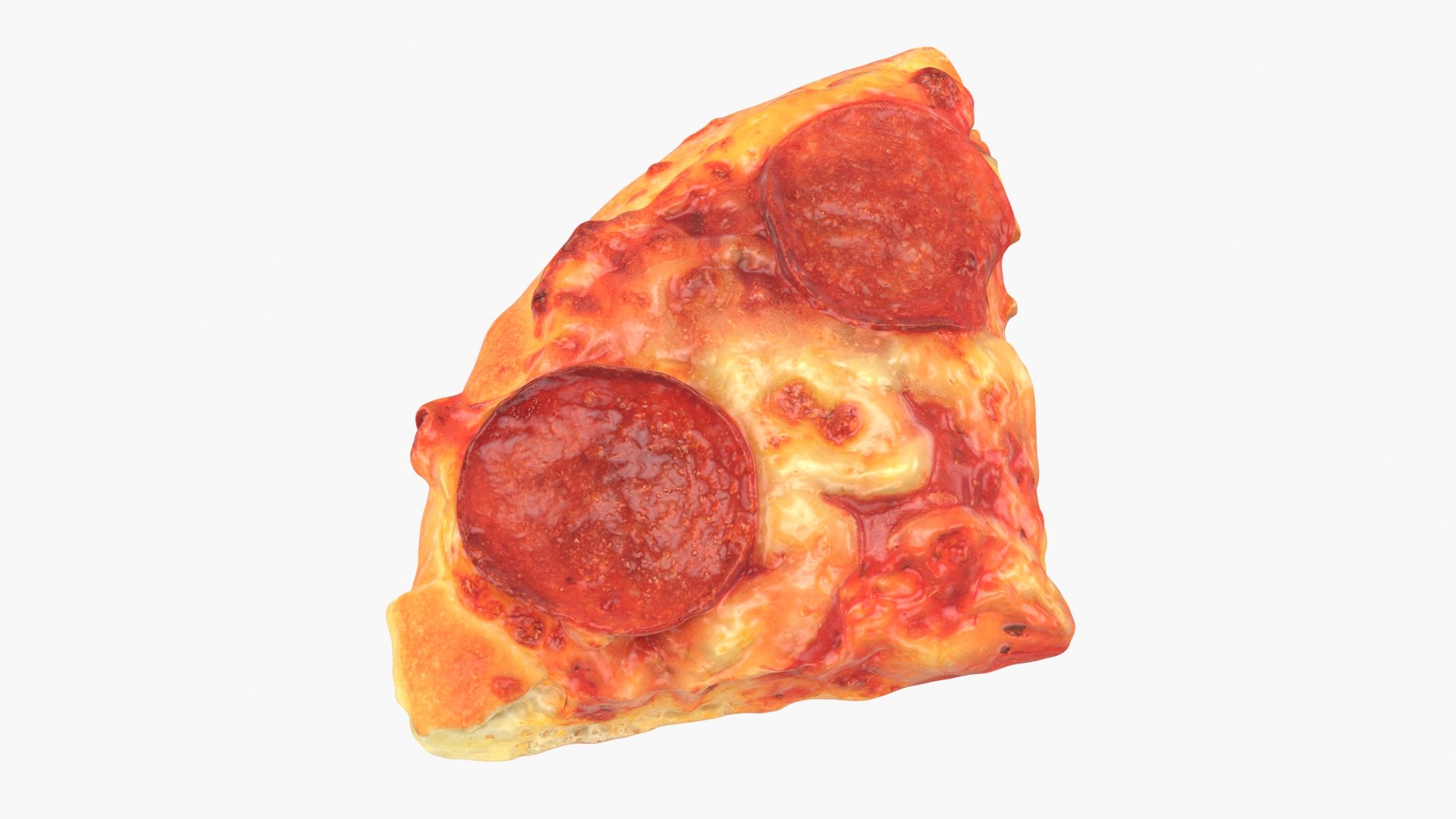Pepperoni Pizza Slice 3D Model - TurboSquid 2124606