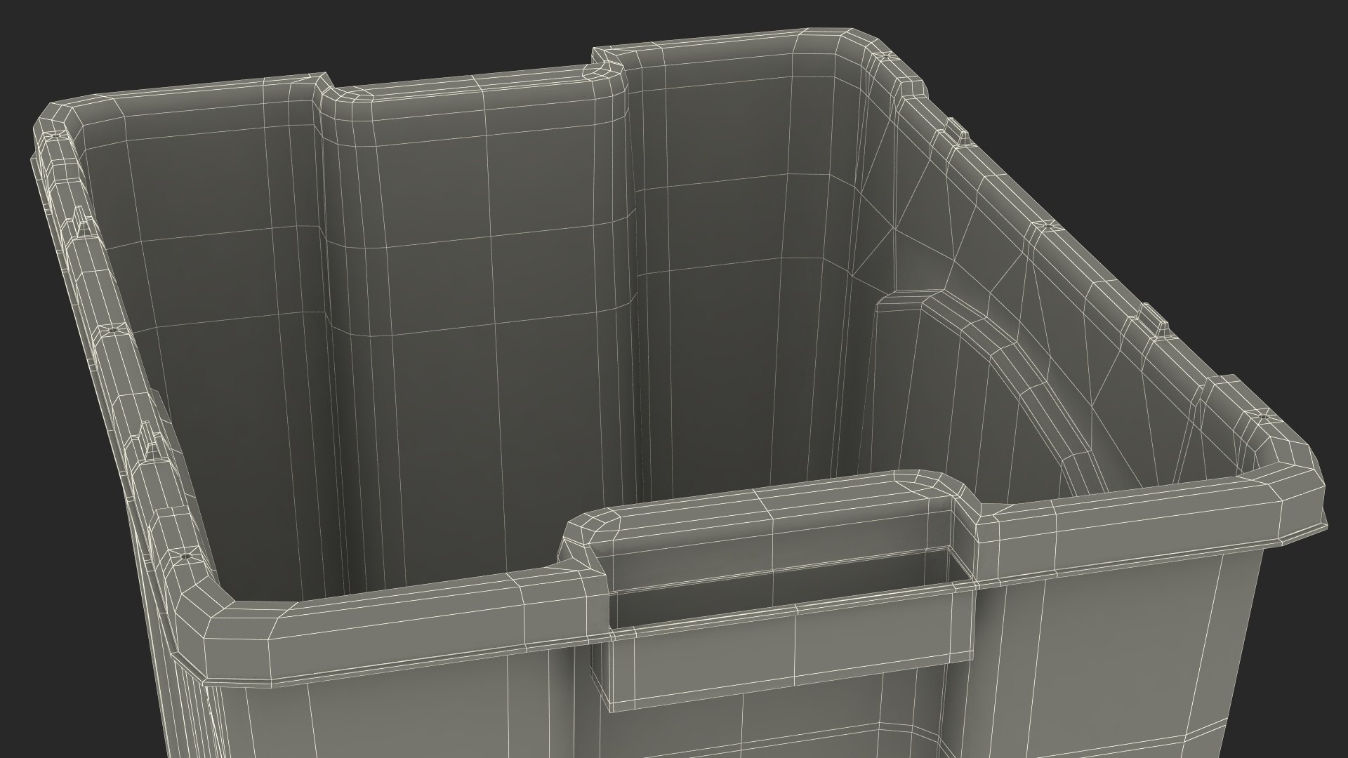 Stackable Recycling Bin 3D Model - TurboSquid 2208670