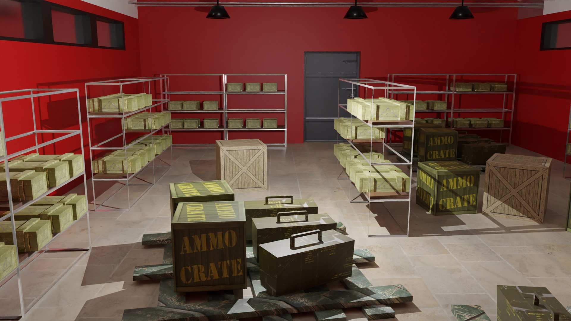 Free Military Bunker - Military Base Model - TurboSquid 2164733