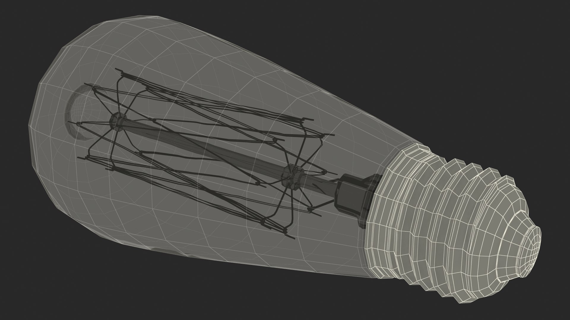 Vintage edison light bulbs 3D model - TurboSquid 1659535