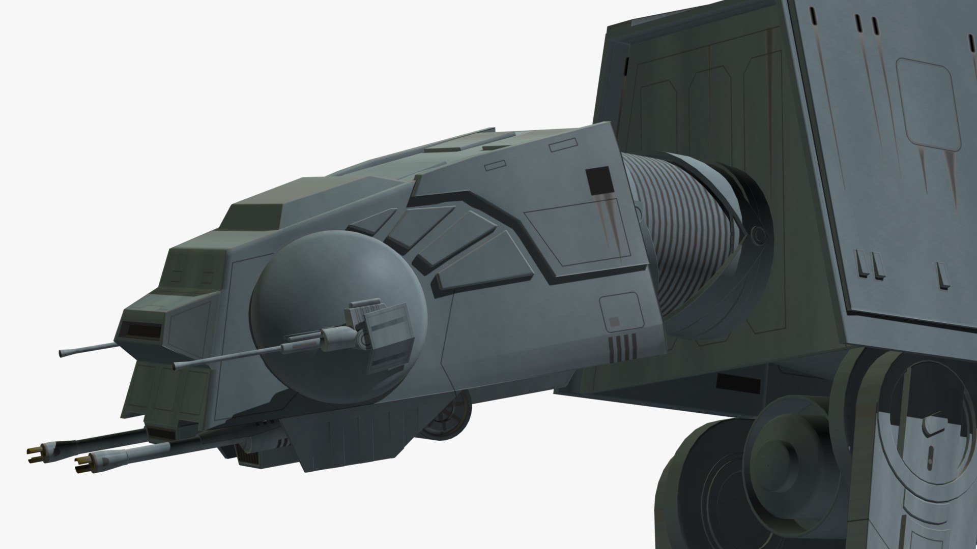 3d Model Of Imperial Walkers