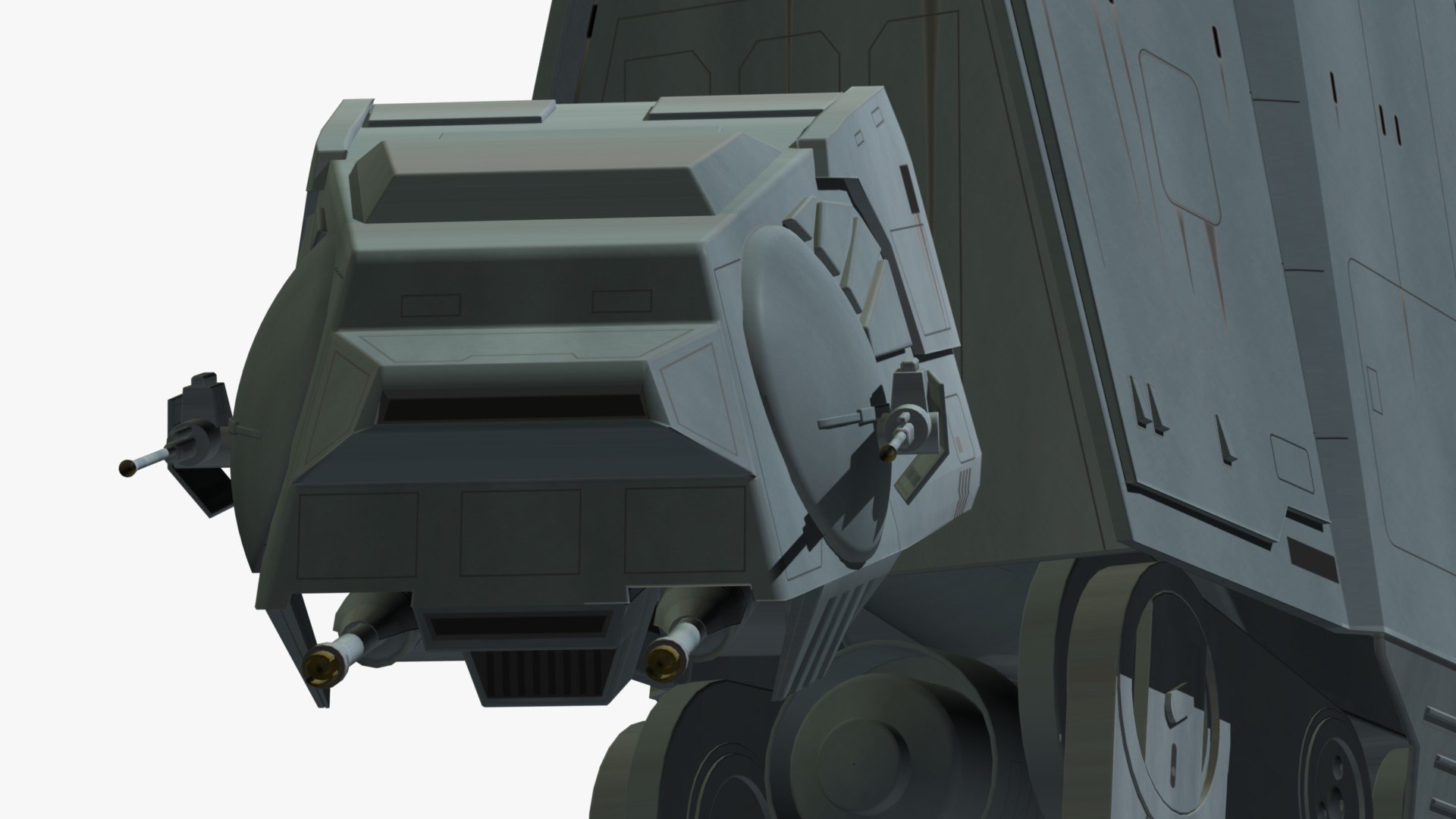 3d Model Of Imperial Walkers