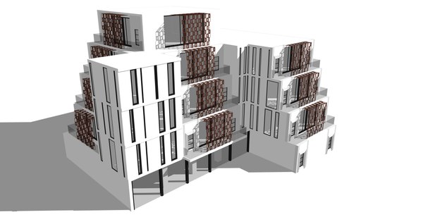 Building Facade SketchUp Models for Download | TurboSquid