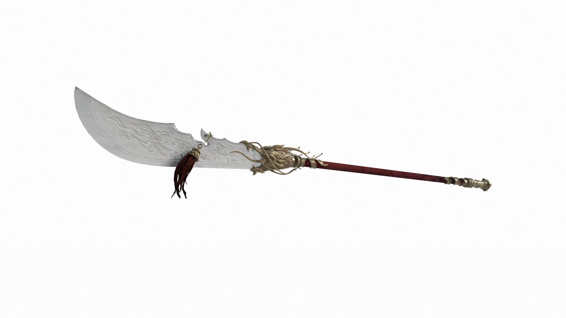 3D Asian Weapons Big Knife Model - TurboSquid 2293223