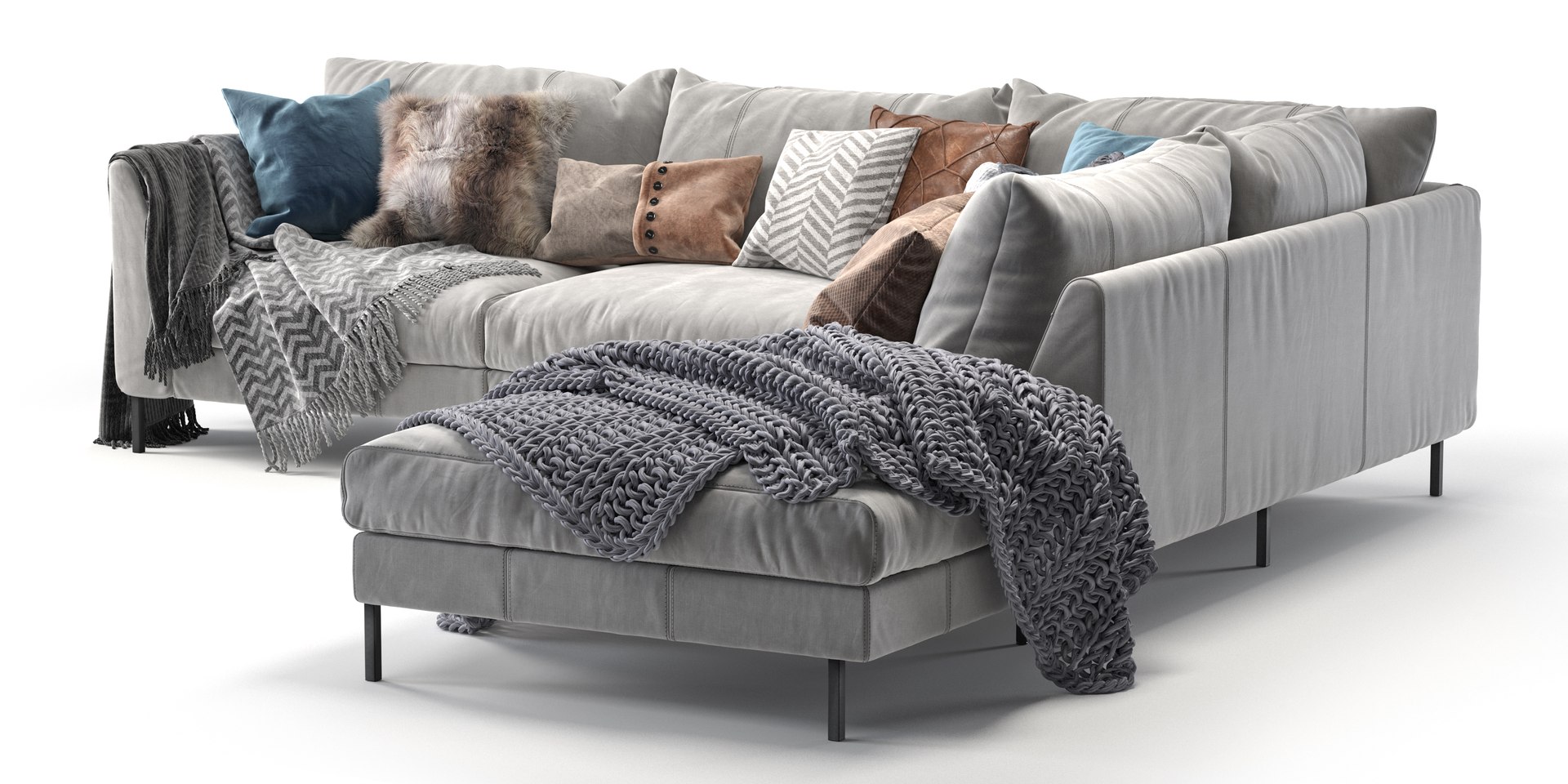 Corona pohjanmaan loft corner sofa 3D - TurboSquid 1473092