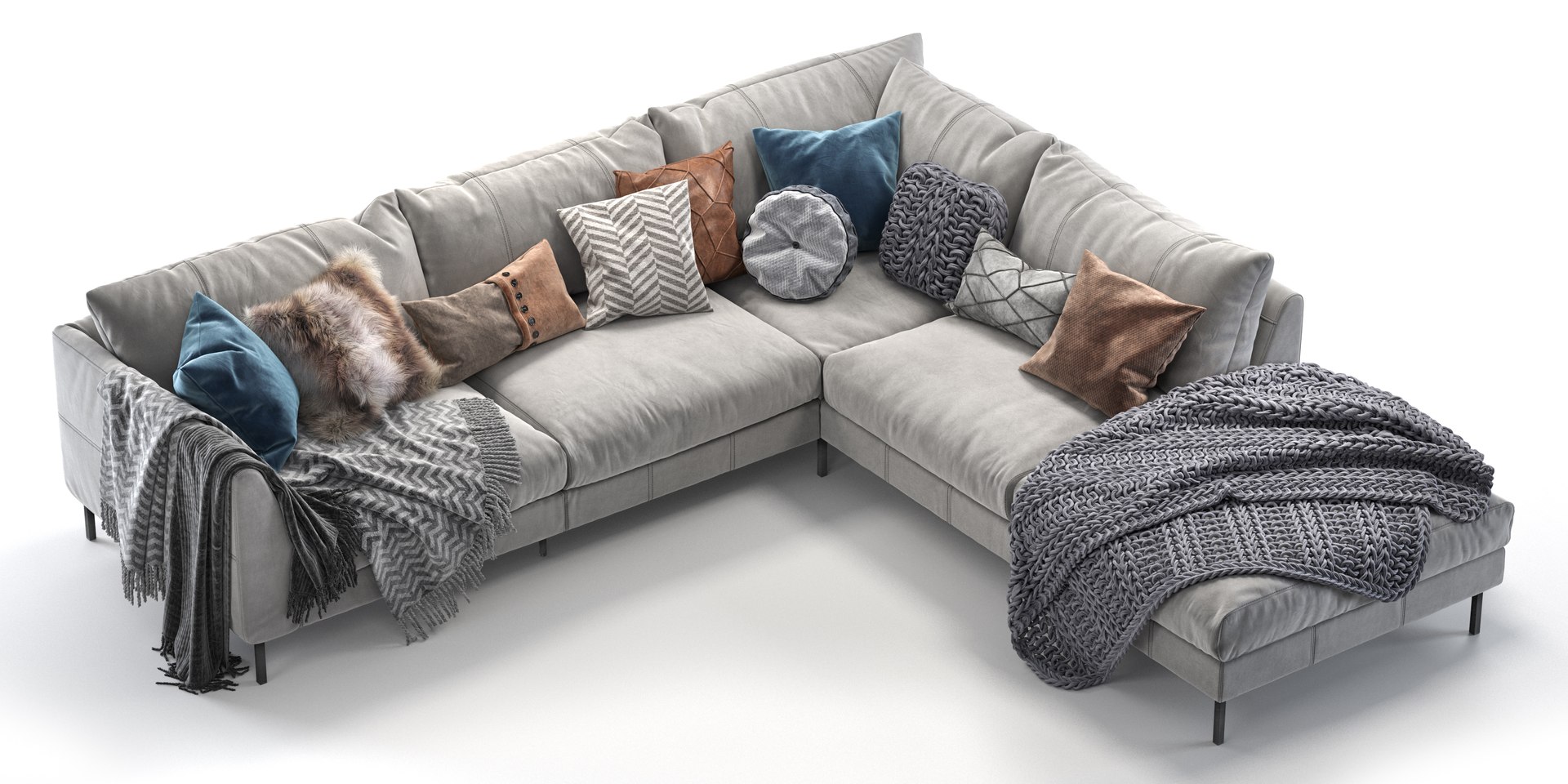 Corona pohjanmaan loft corner sofa 3D - TurboSquid 1473092
