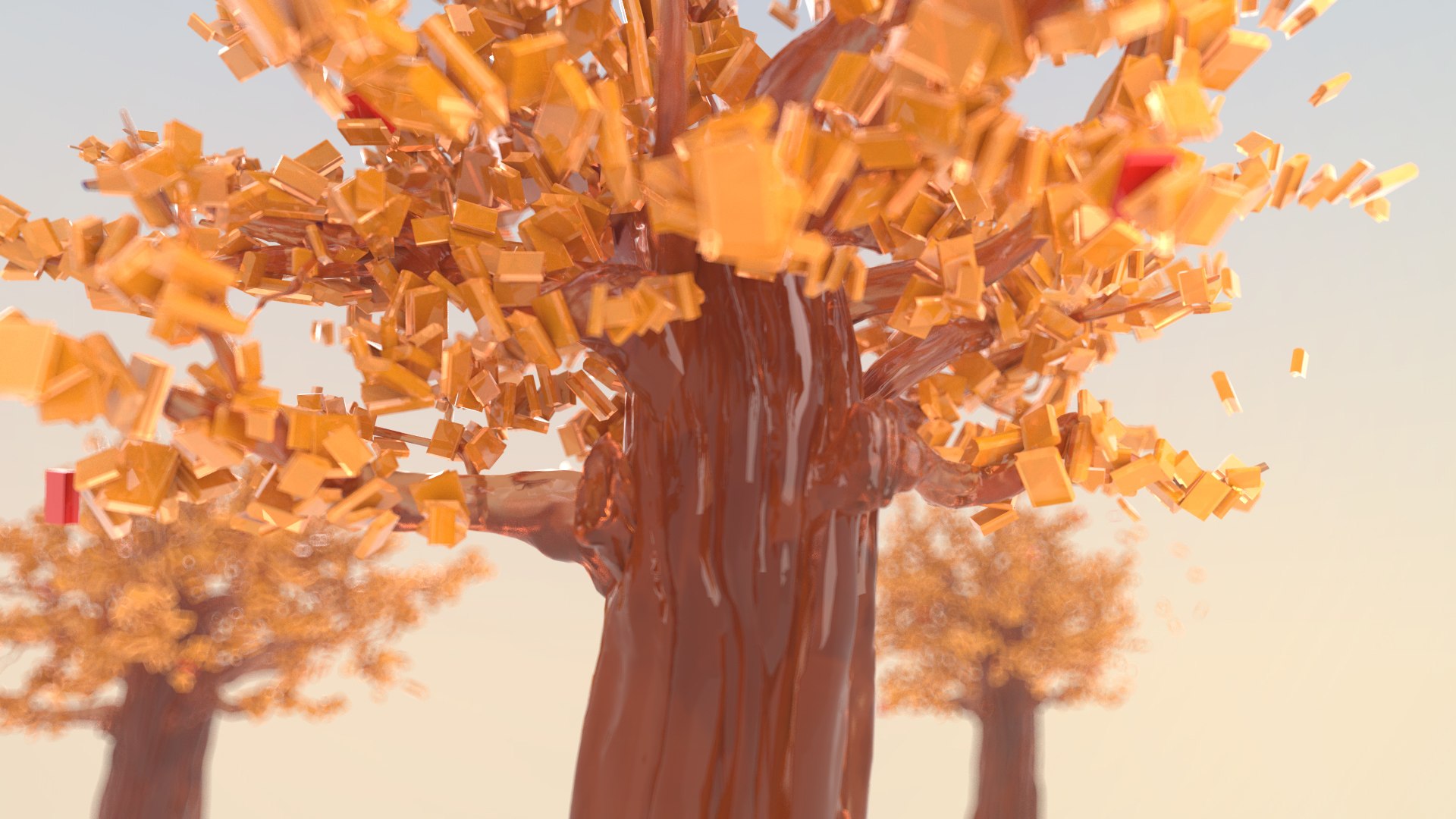 3D model Crystal tree tree cartoon tree model - TurboSquid 1831611