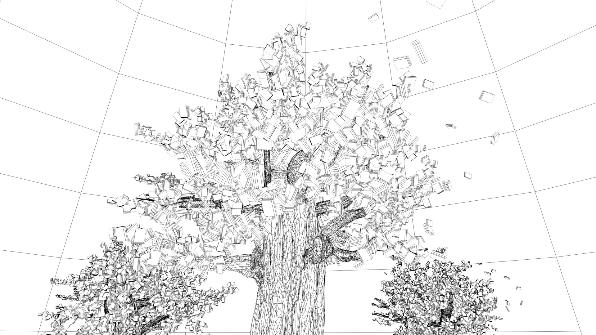 3D model Crystal tree tree cartoon tree model - TurboSquid 1831611