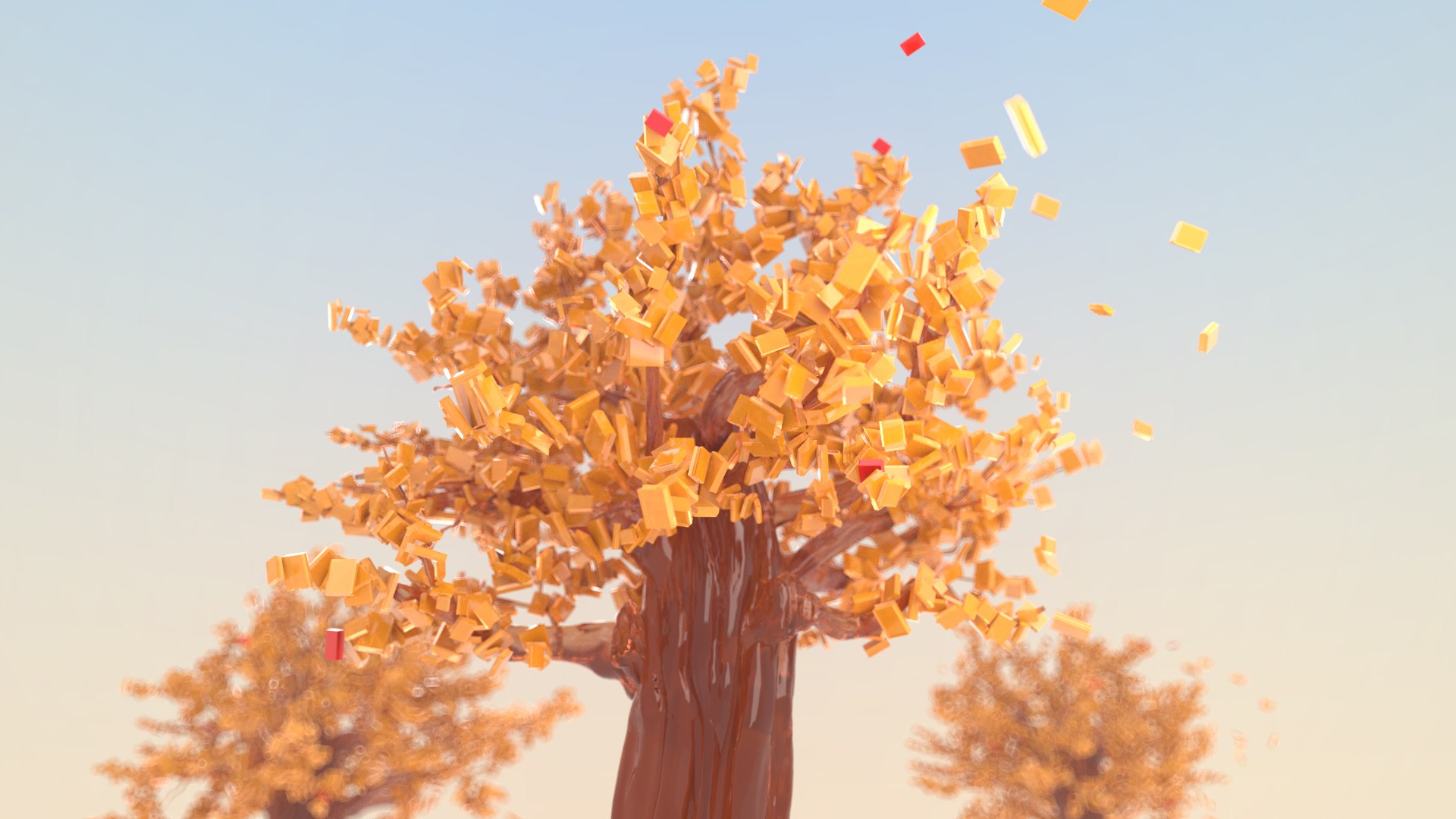 3D model Crystal tree tree cartoon tree model - TurboSquid 1831611