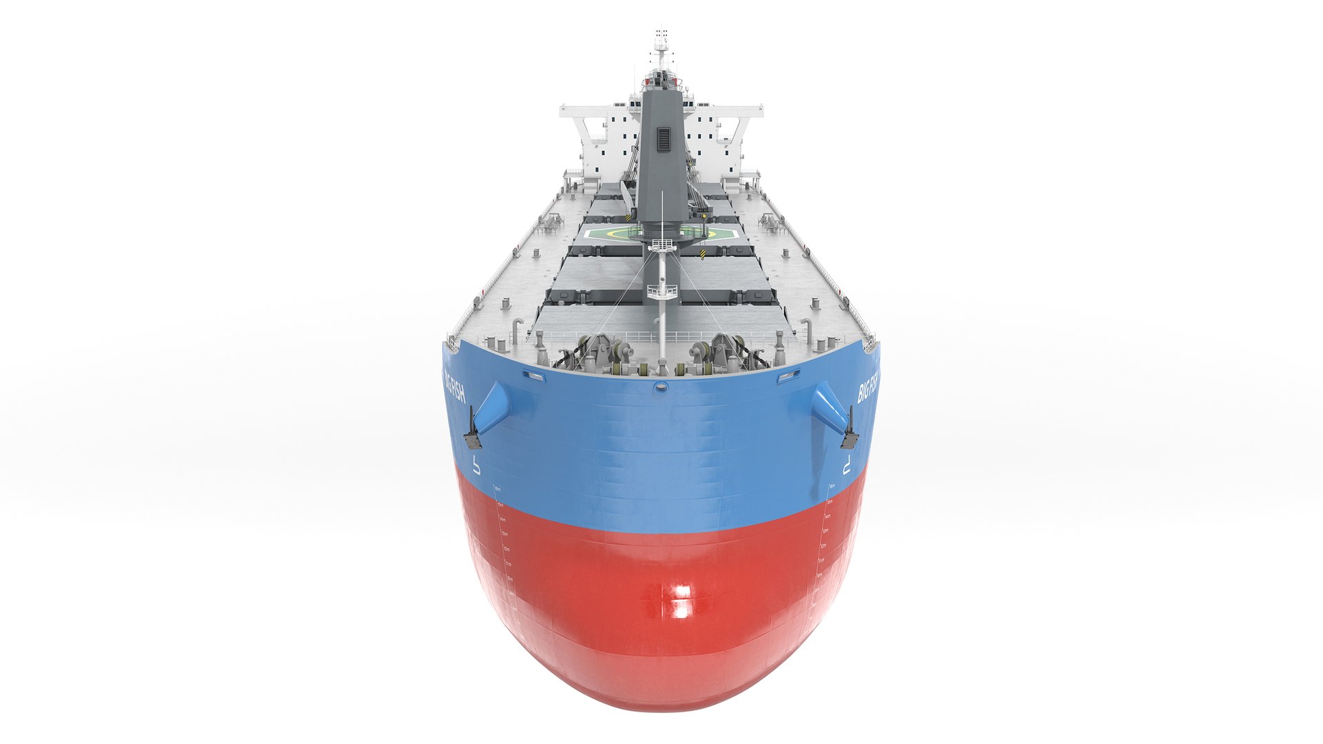 Bulk Ship 3D - TurboSquid 2043977