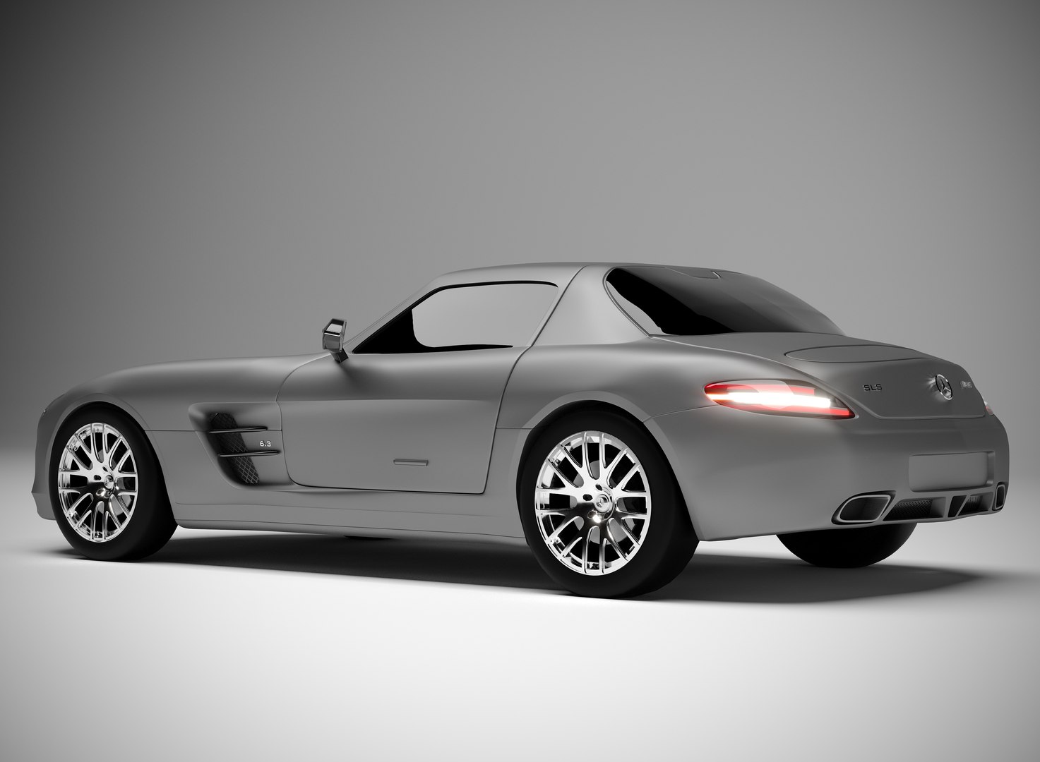 3D Mercedez Benz Amg Sls Model - TurboSquid 2153076