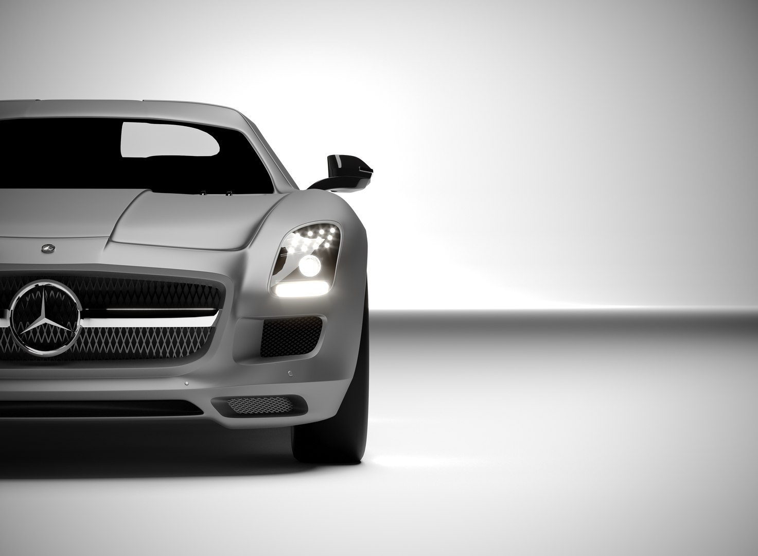 3D Mercedez Benz Amg Sls Model - TurboSquid 2153076