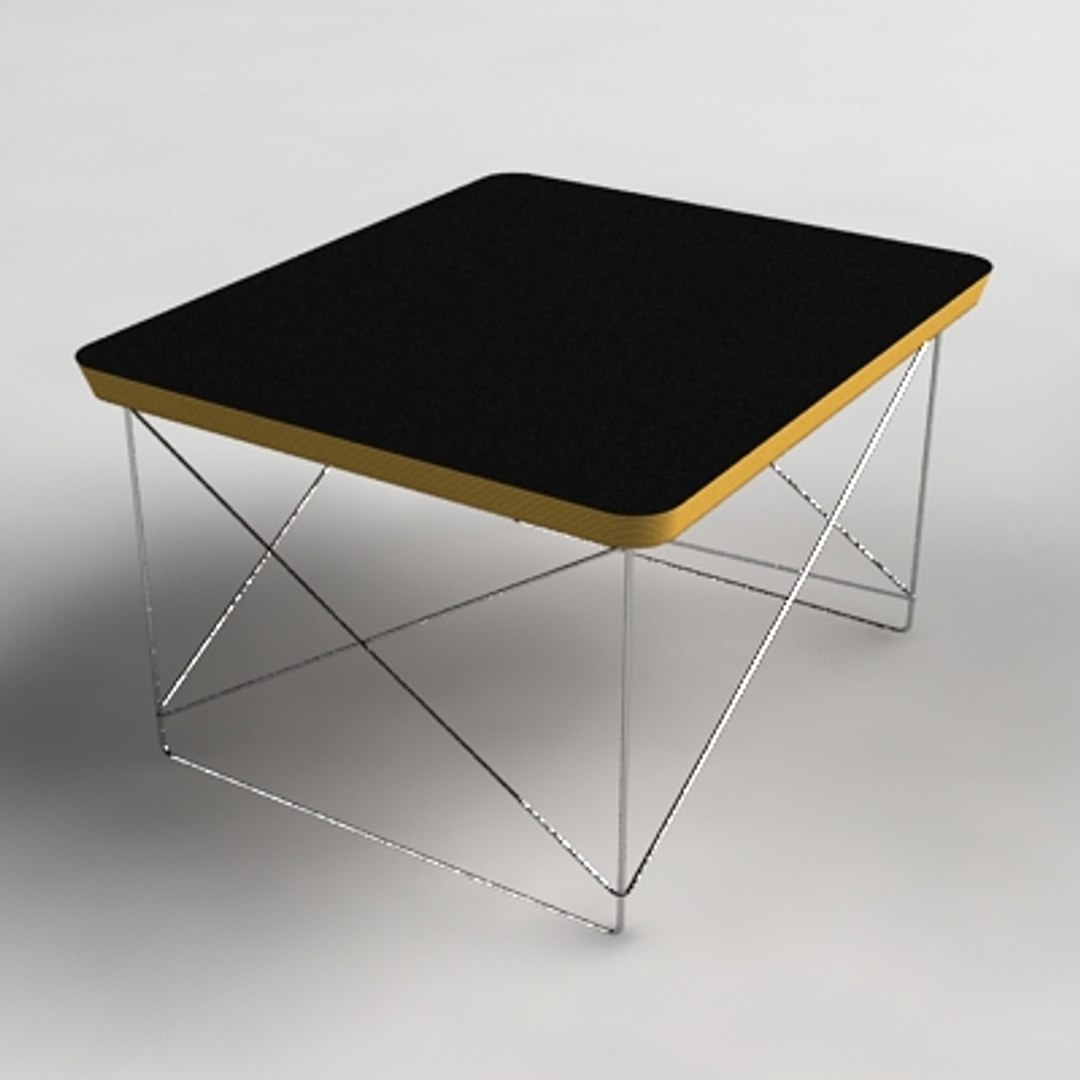 3d Eames Wire Table Model