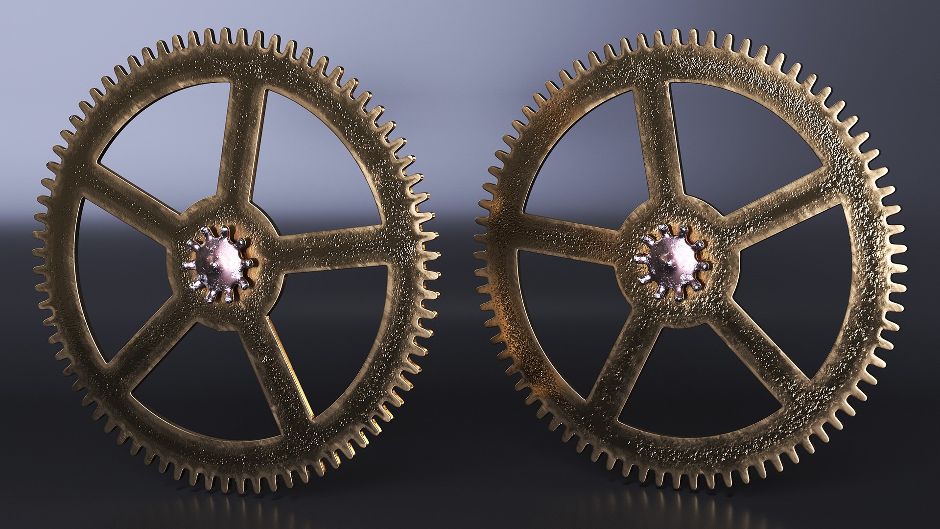 3D Clockwork Gear - TurboSquid 2158783