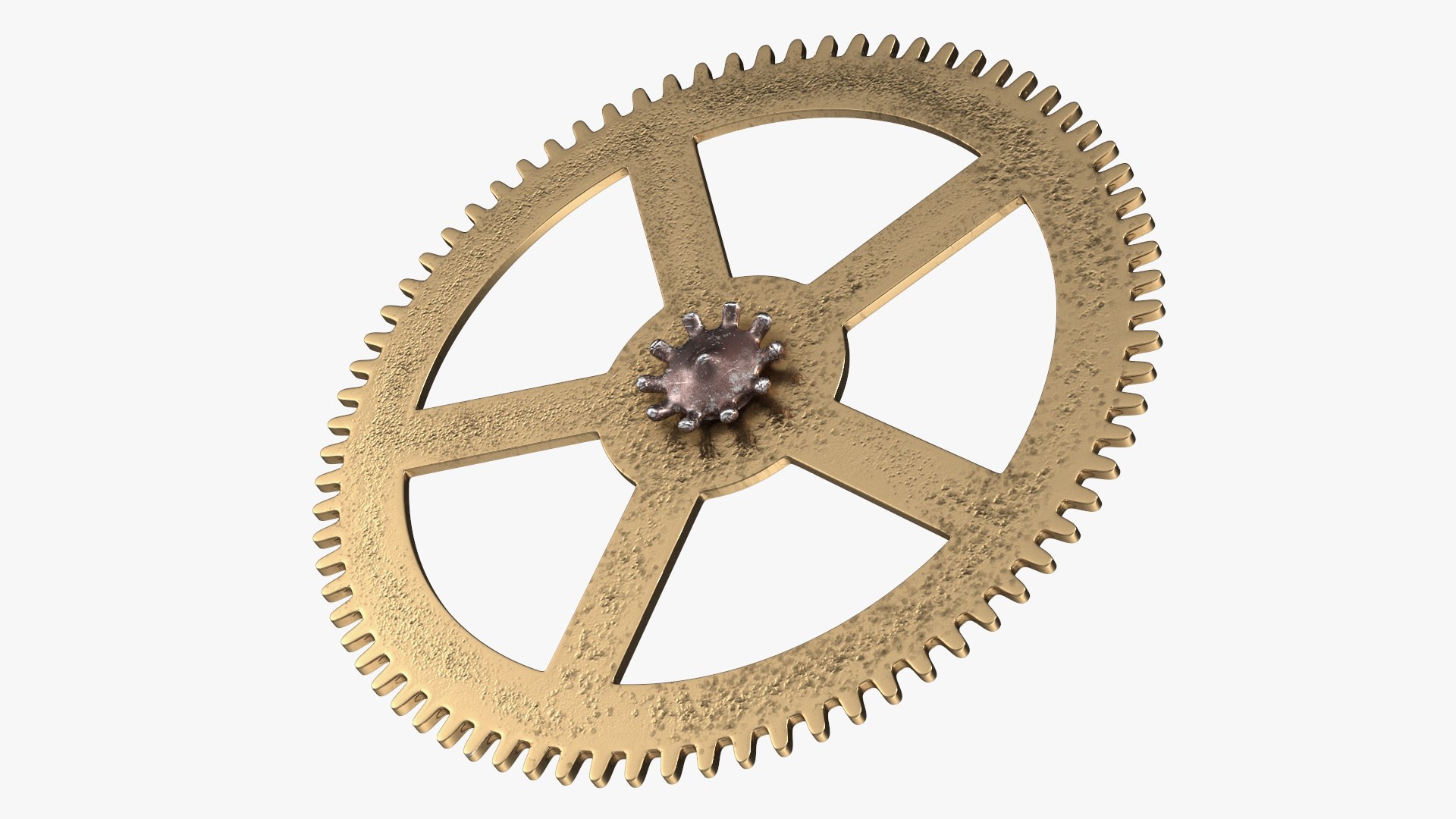 3D Clockwork Gear - TurboSquid 2158783