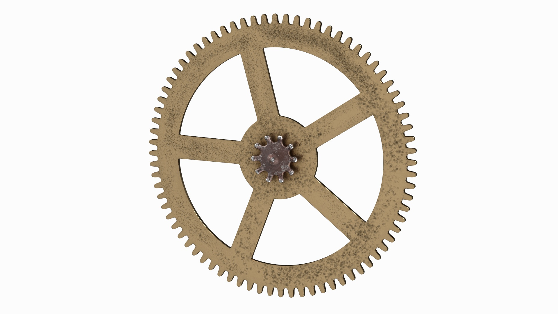 3D Clockwork Gear - TurboSquid 2158783
