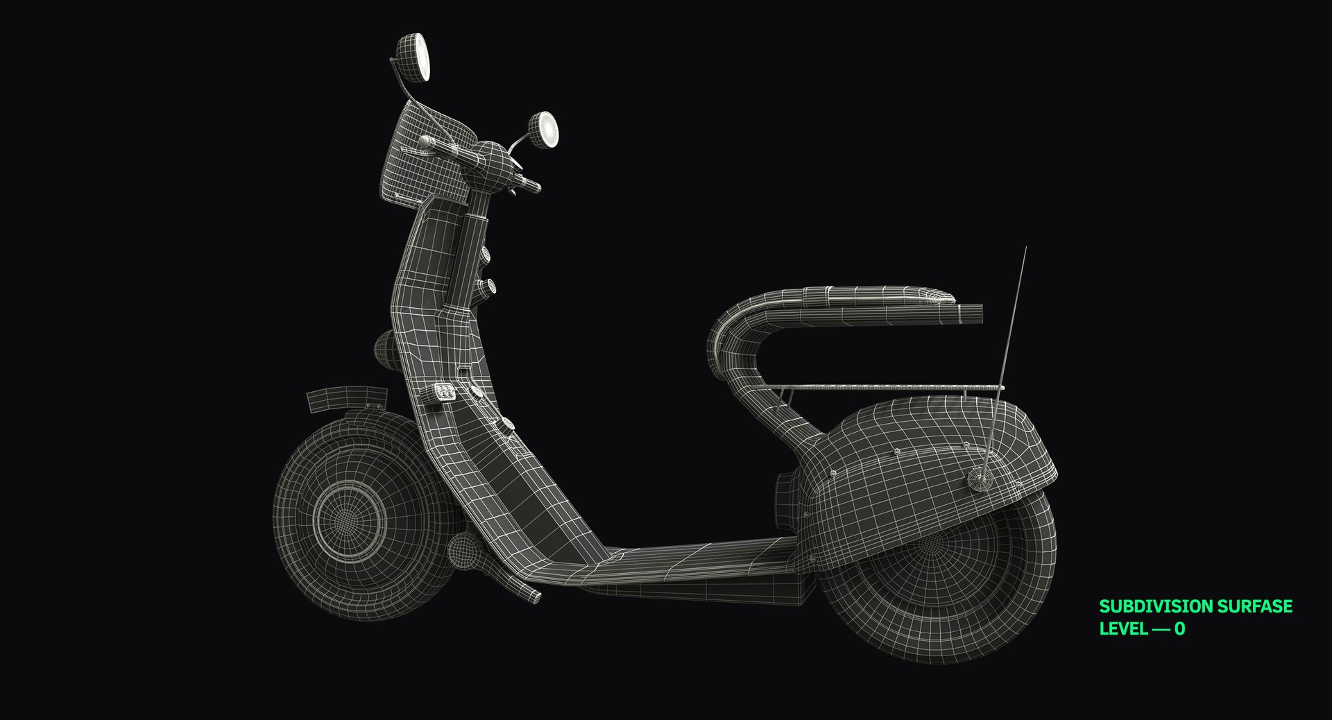Electric Scooter 3D Model - TurboSquid 1470045
