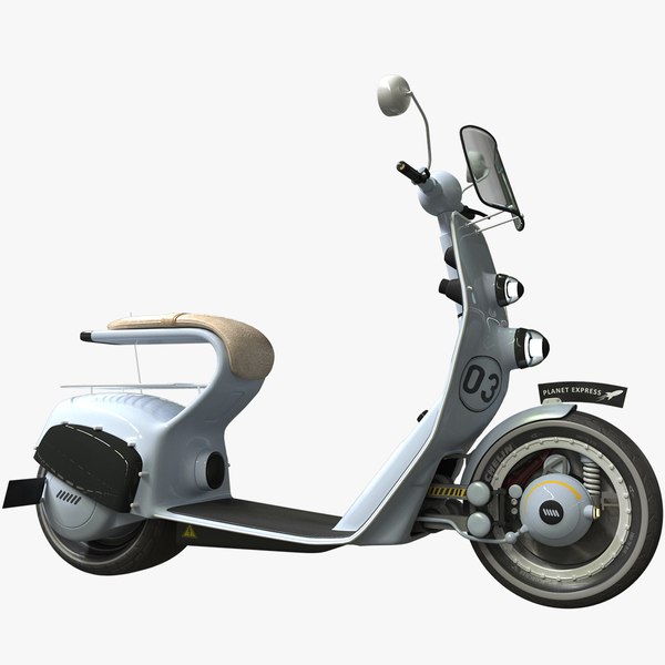 Electric scooter 3D model - TurboSquid 1470045