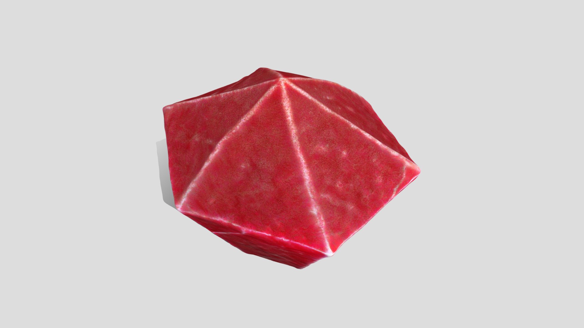 3D Red Gem Model - TurboSquid 2155395