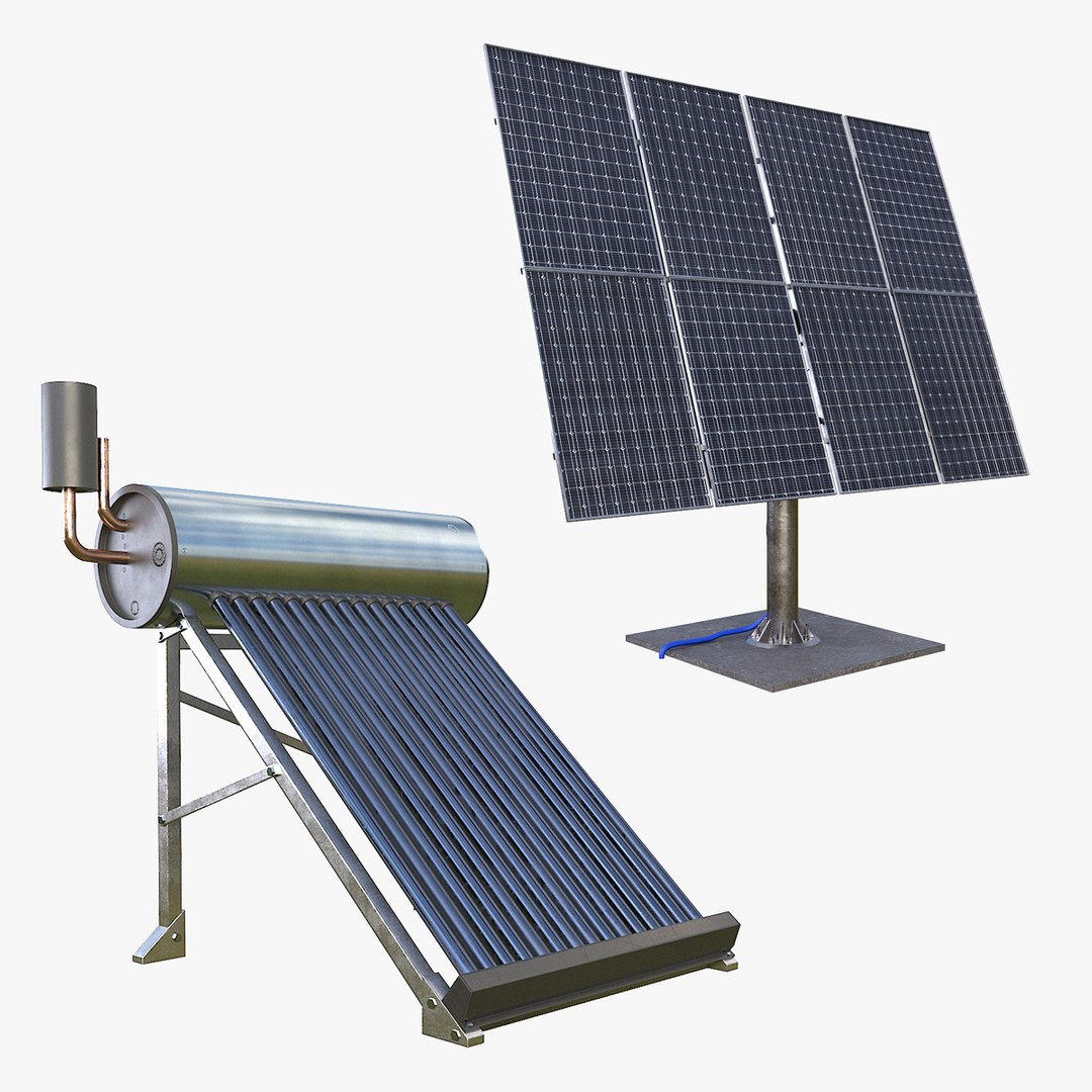 Solar Panel Collection Model - TurboSquid 2093697