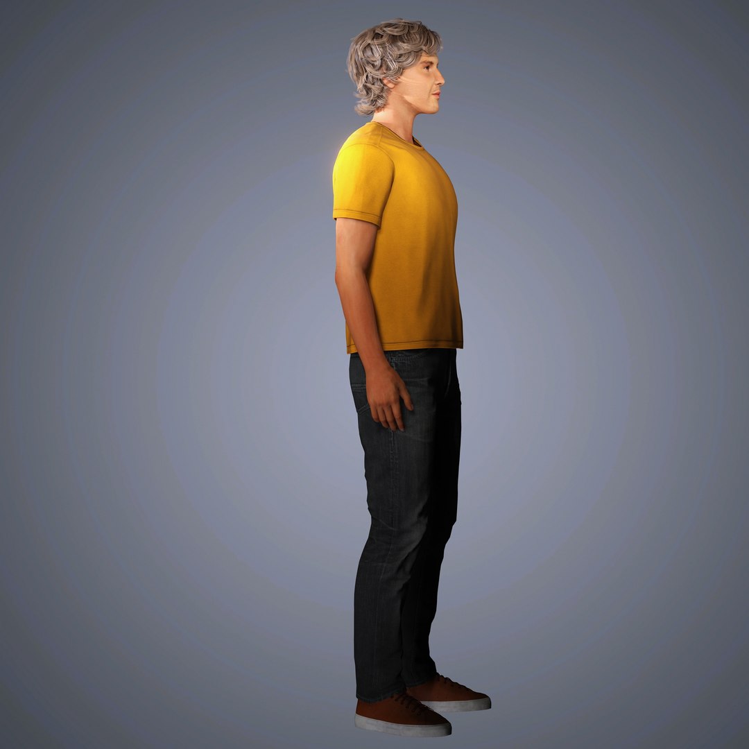 Shawn Mendes Character 3D Model - TurboSquid 2302172