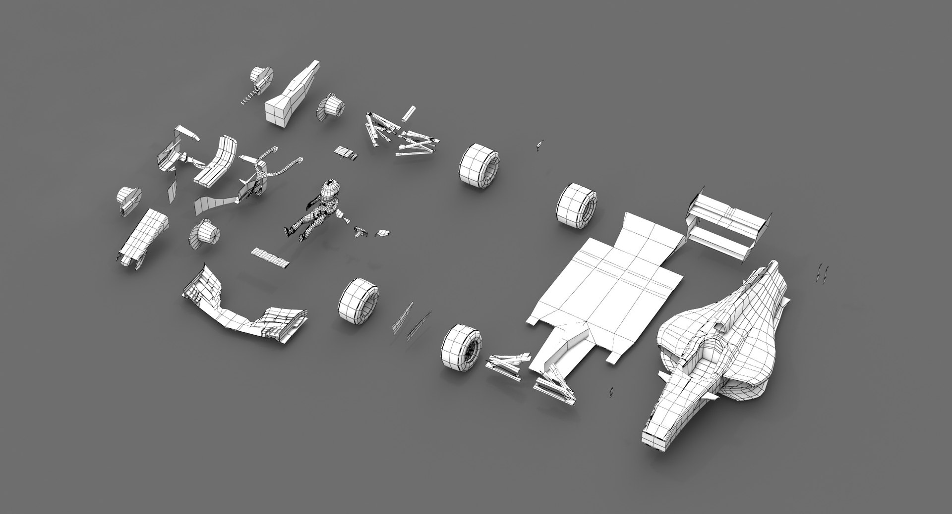 Formula 1 Concept Car Model - TurboSquid 1204300