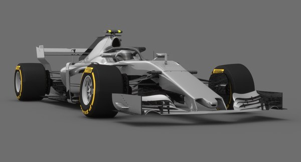 Formula 1 concept car model - TurboSquid 1204300