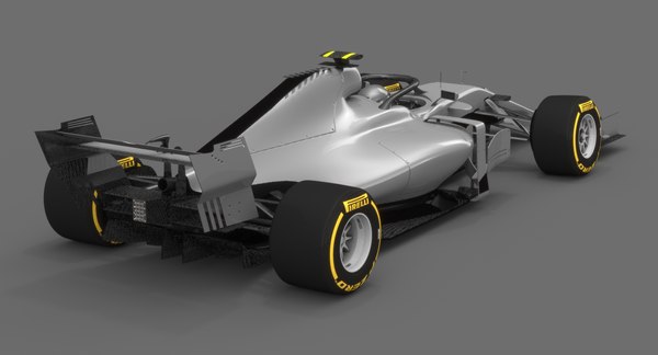 Formula 1 concept car model - TurboSquid 1204300