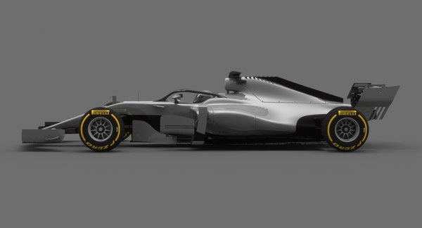 Formula 1 concept car model - TurboSquid 1204300