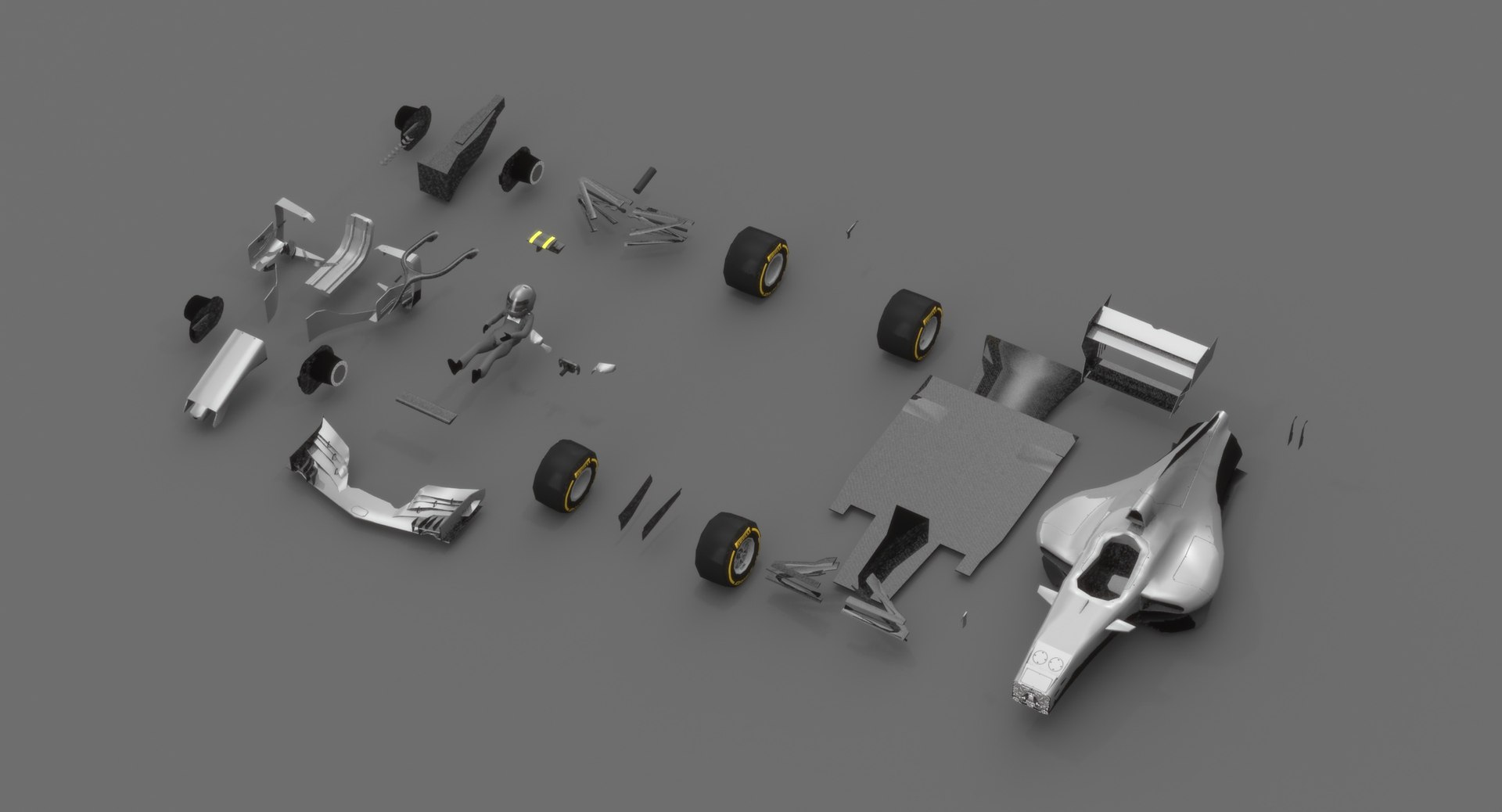 Formula 1 Concept Car Model - TurboSquid 1204300