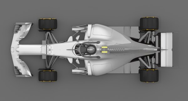 Formula 1 concept car model - TurboSquid 1204300