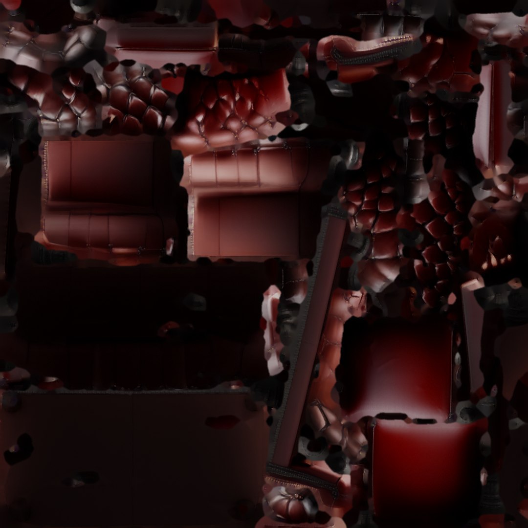 Luxurious Burgundy Chesterfield Sofa 3D Model 3D Model - TurboSquid 2398854