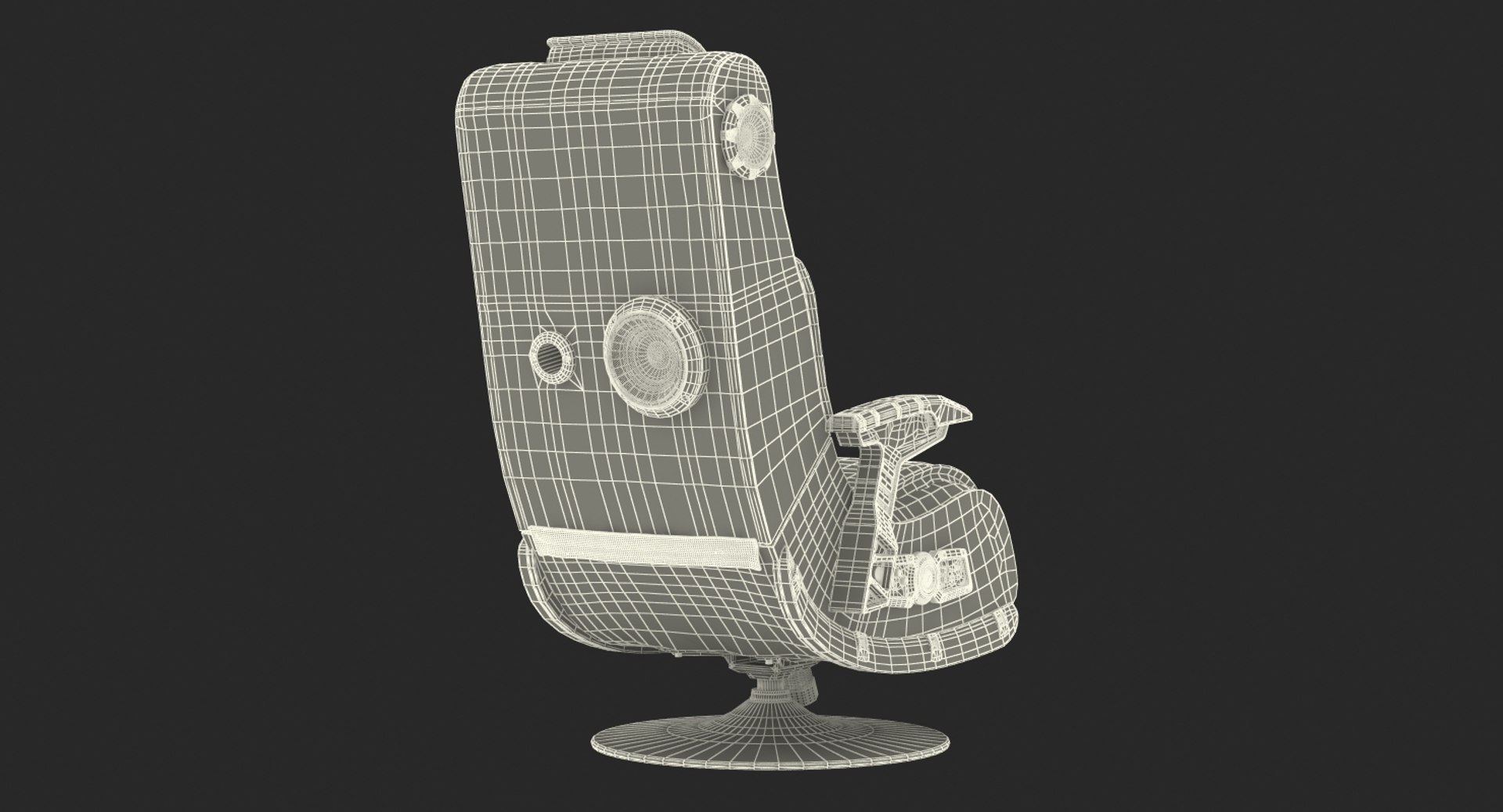 Gaming chair xrocker pro 3D model - TurboSquid 1348751