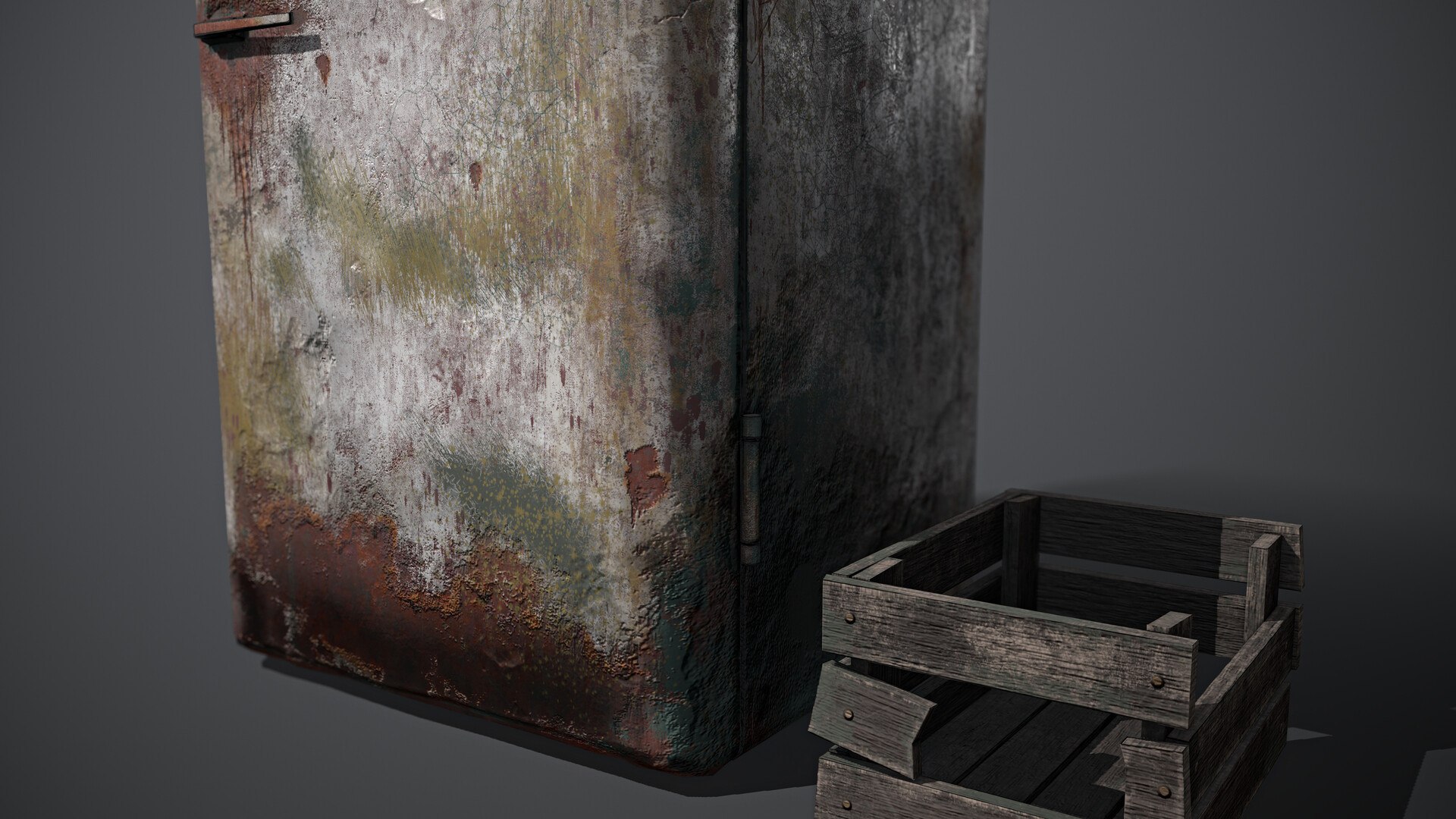 3D Old refrigerator of the USSR ORSK - TurboSquid 1920191