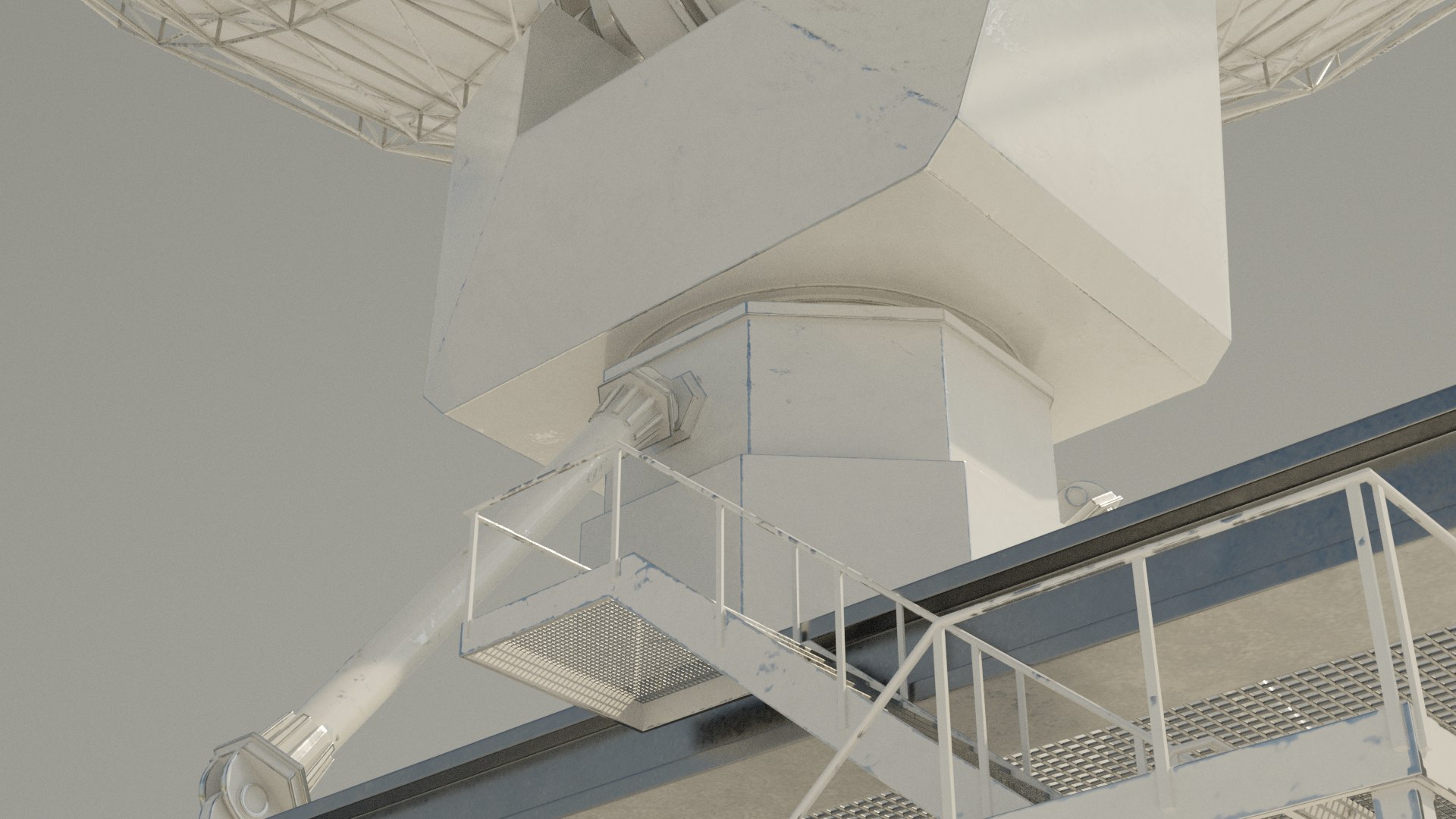 3D Satellite Dish Model - TurboSquid 2036208