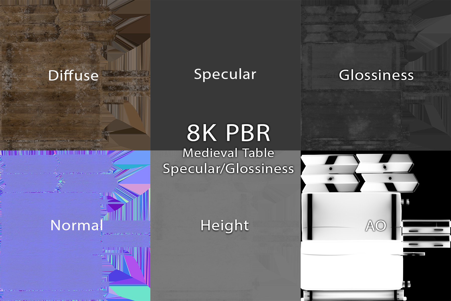 Medieval Collection 3D model - TurboSquid 2051037