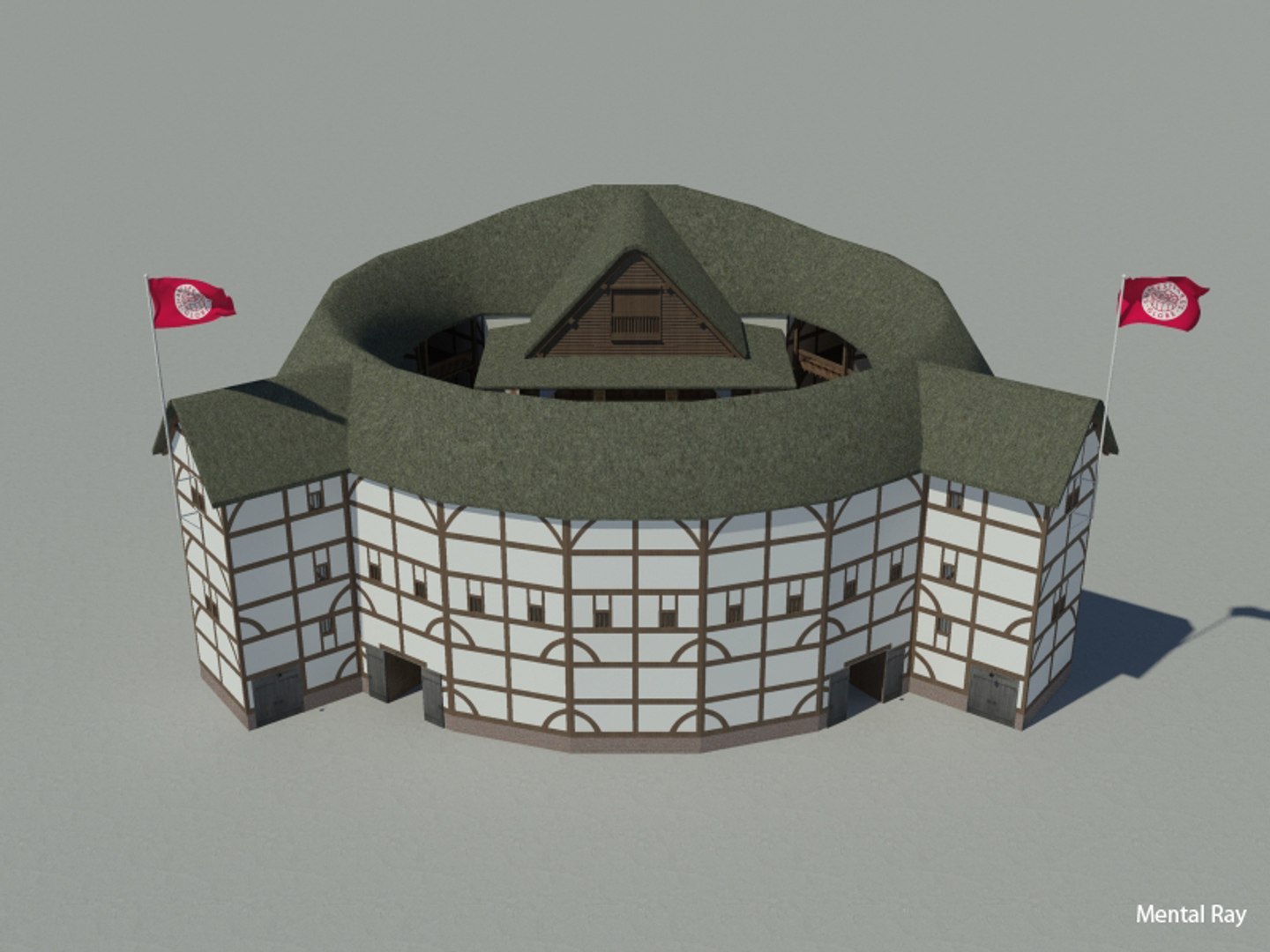 Globe Theatre Model