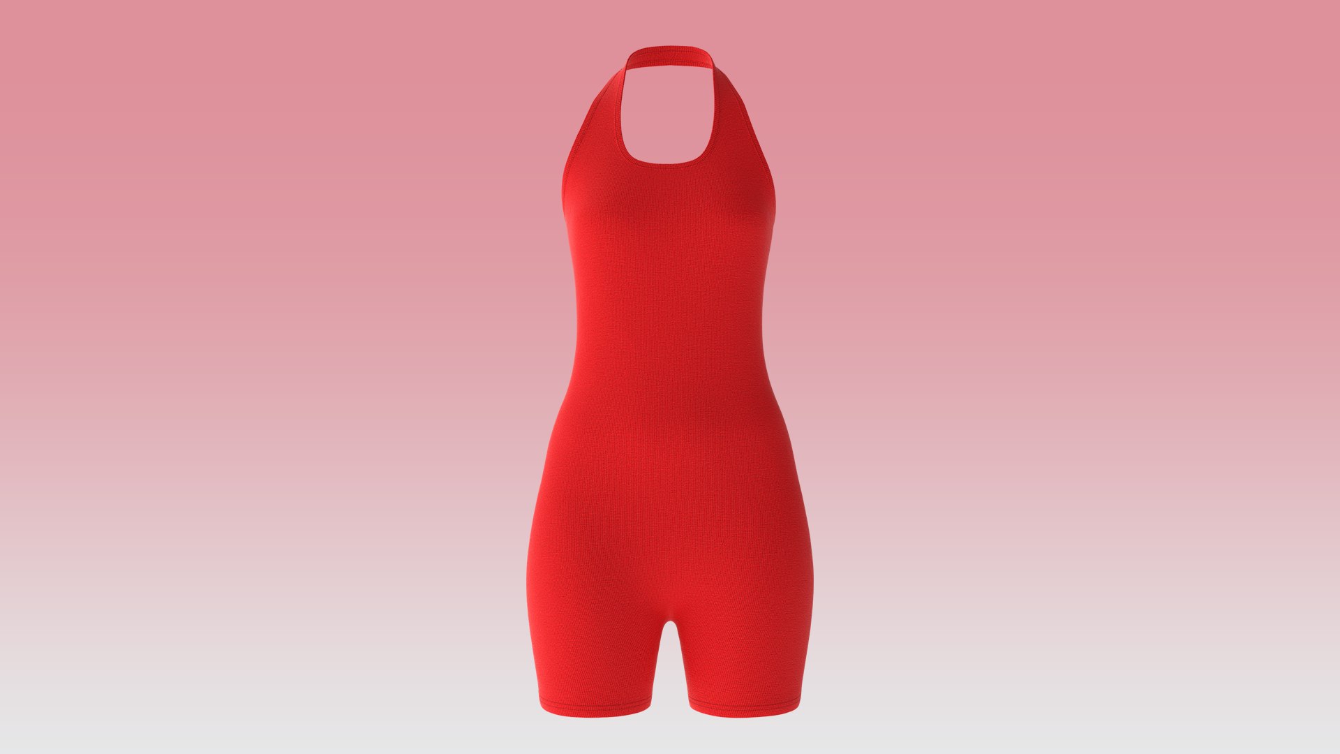 Double Strap One Piece Cheeky Swimsuit 3d Model Turbosquid 2015882