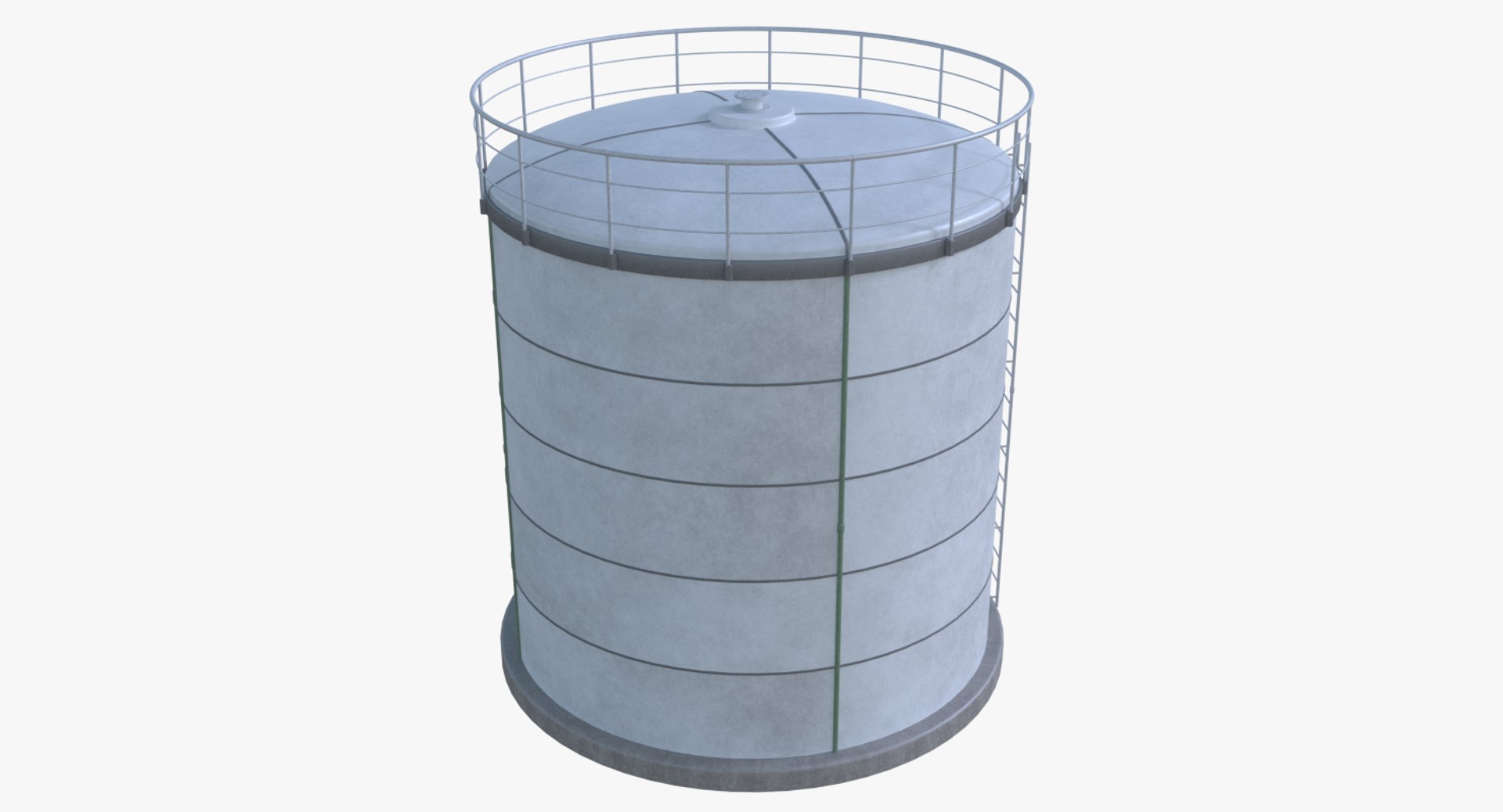 3d Oil Cistern Model