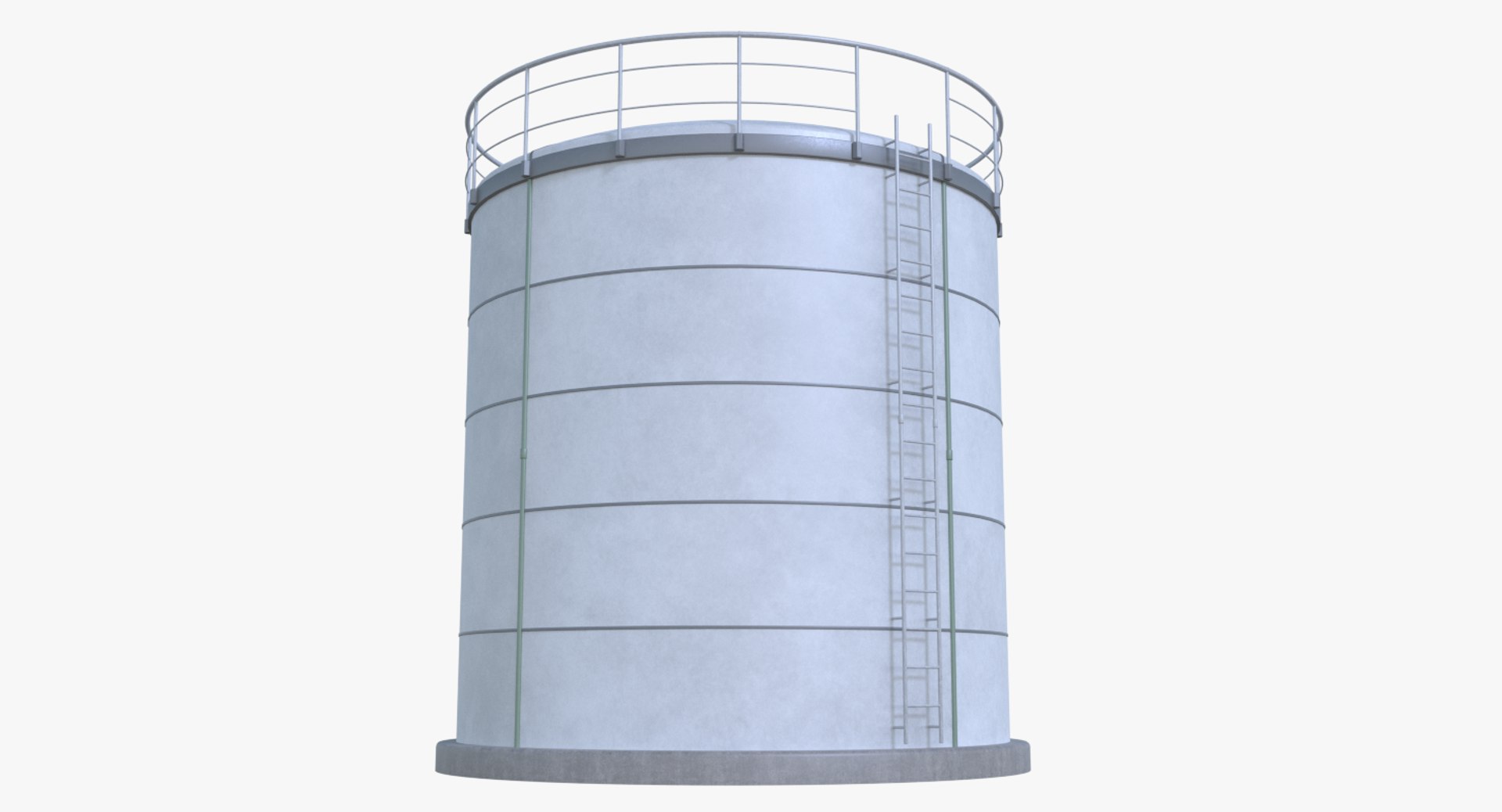 3d Oil Cistern Model