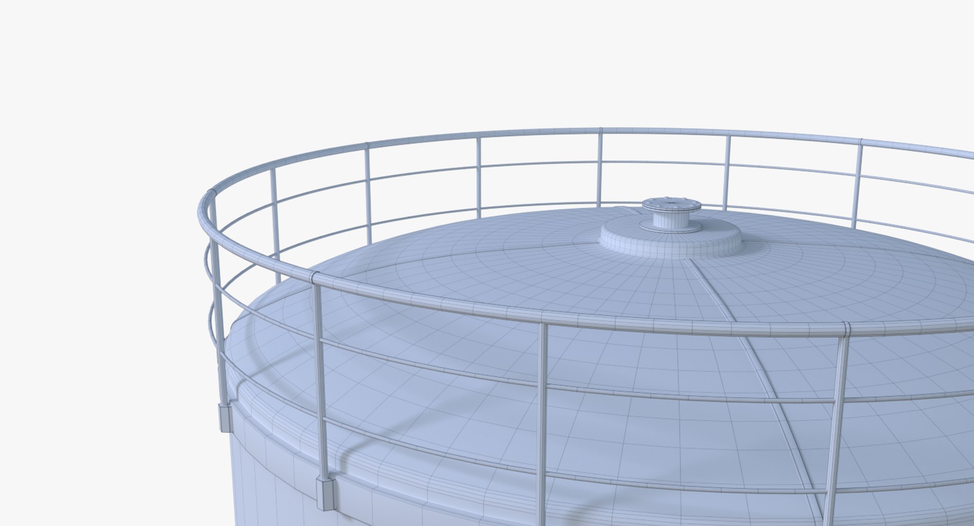 3d Oil Cistern Model