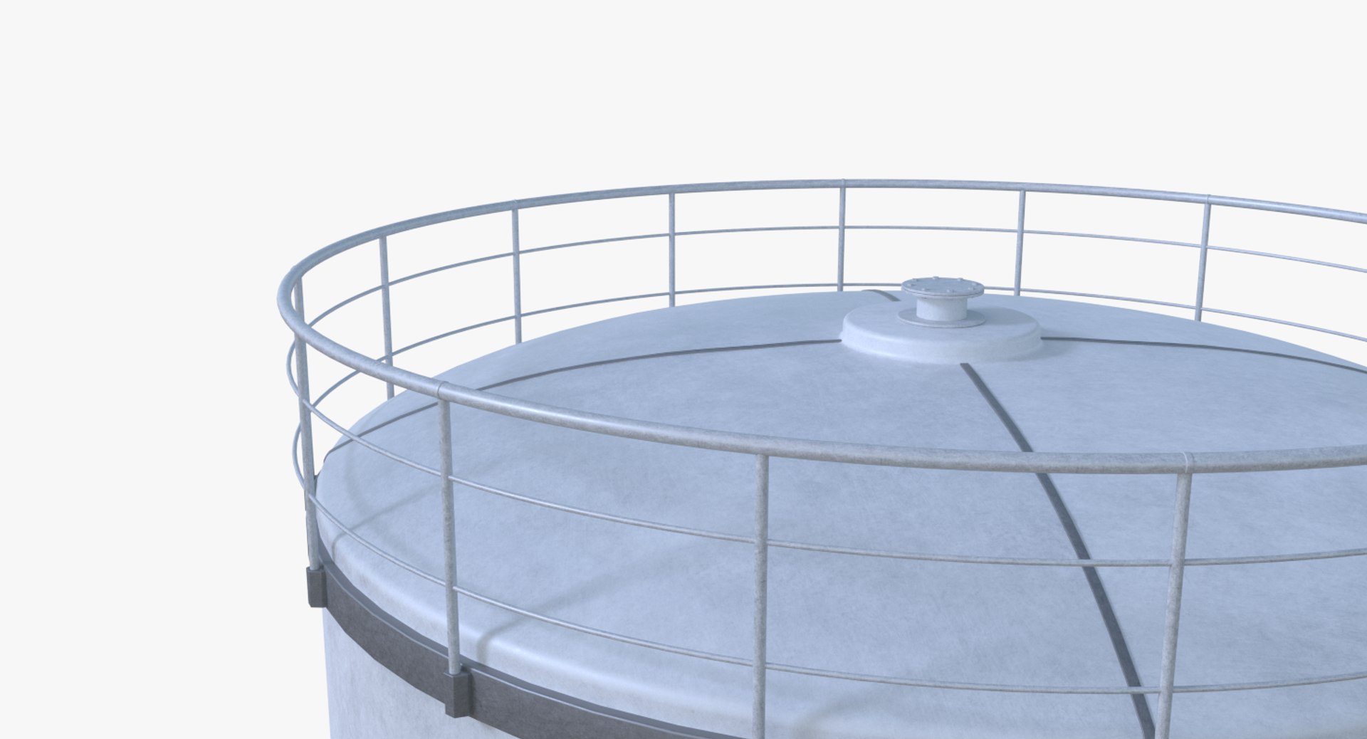 3d Oil Cistern Model