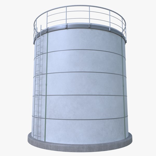 3d oil cistern model
