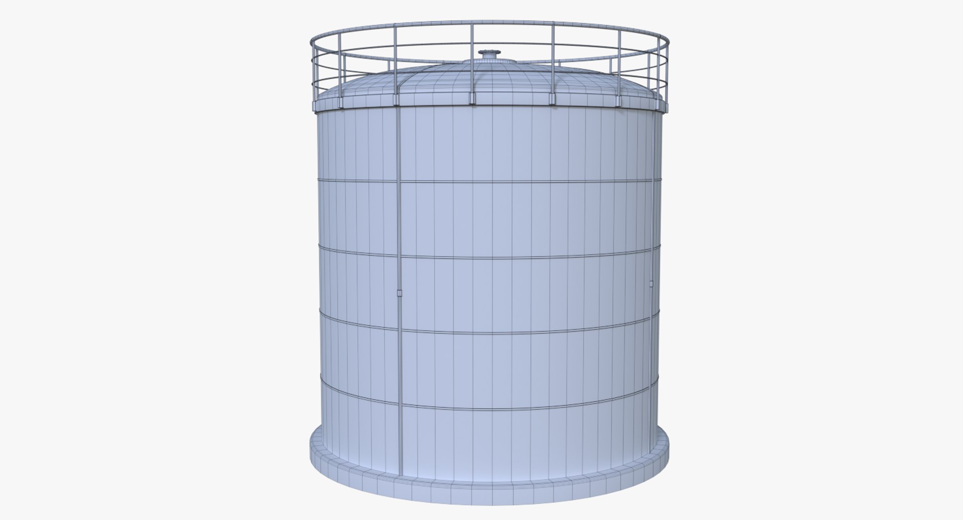 3d Oil Cistern Model