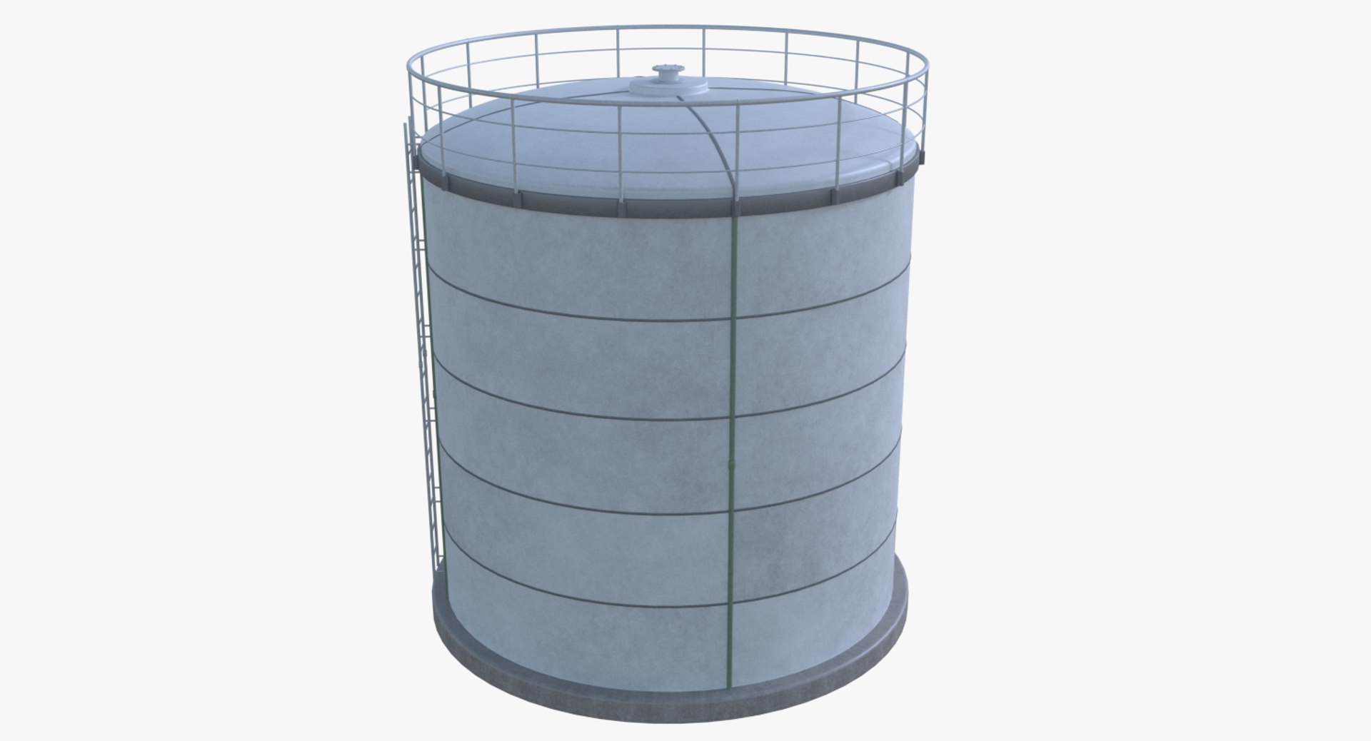 3d Oil Cistern Model