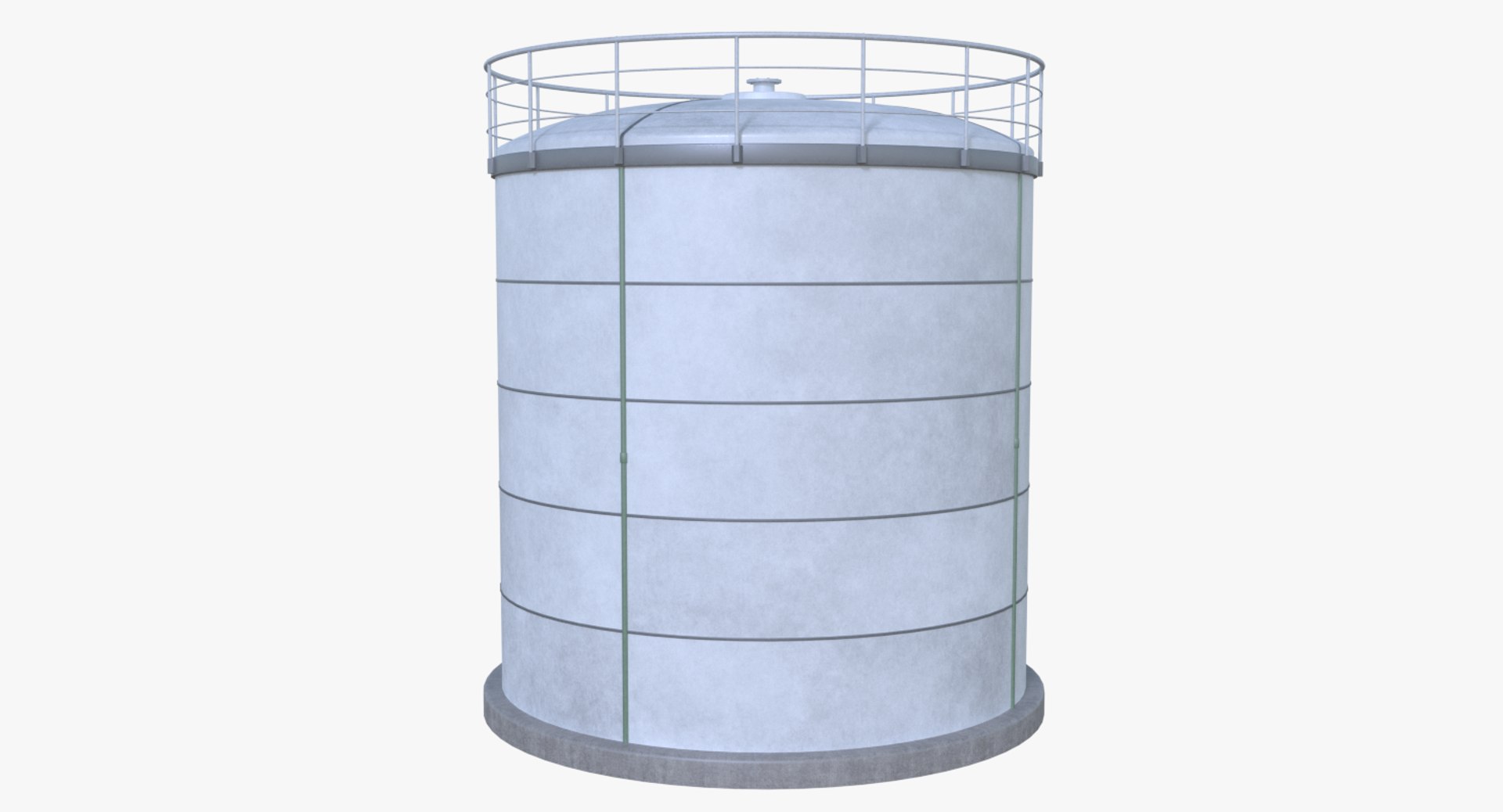 3d Oil Cistern Model