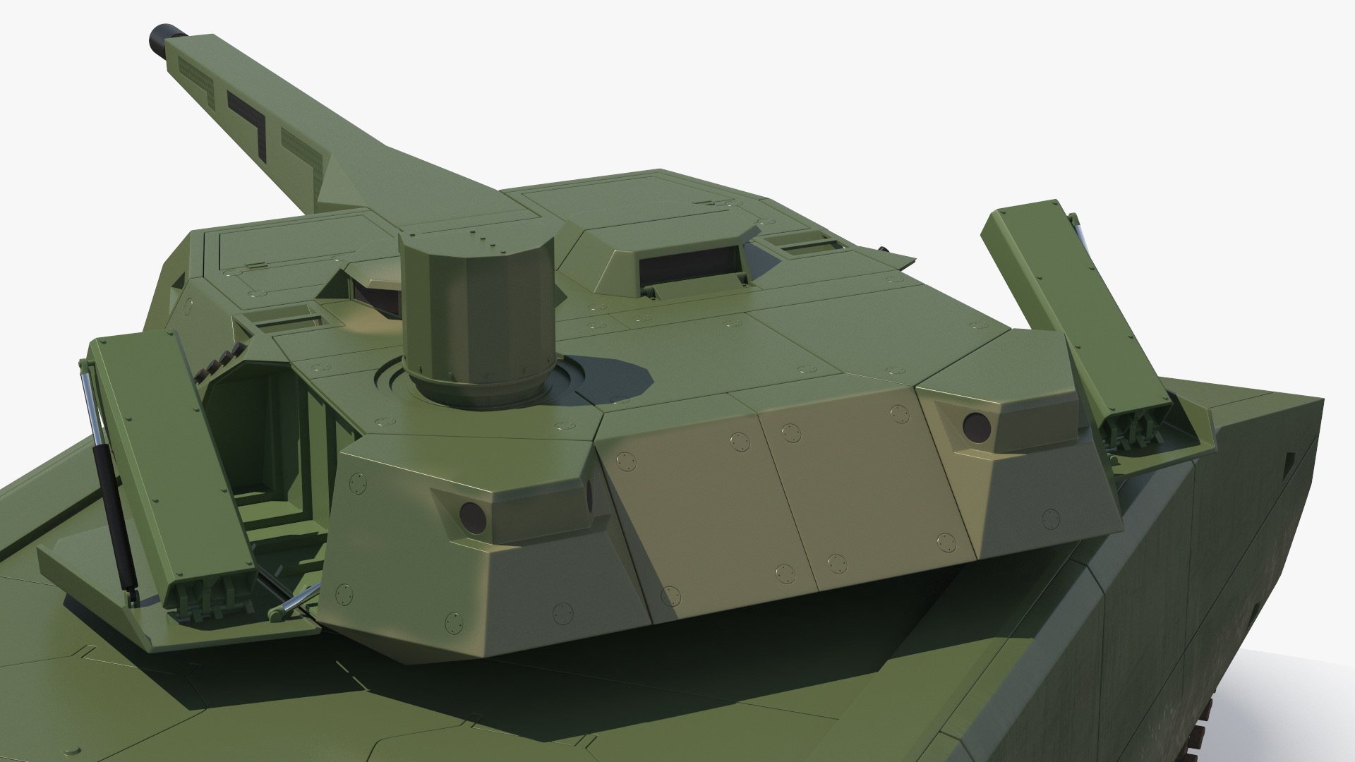 3D Model New Generation Tracked Infantry Fighting Vehicle Rigged ...