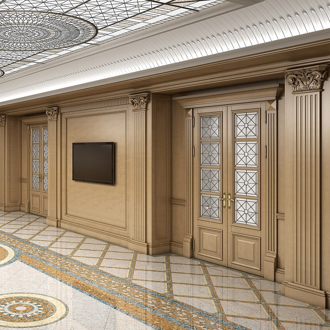 3dsmax Classic Interior Room