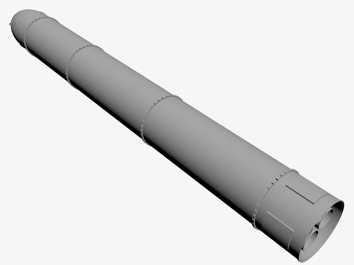 3D Russian RS-28 Sarmat Missile Model - TurboSquid 2073428